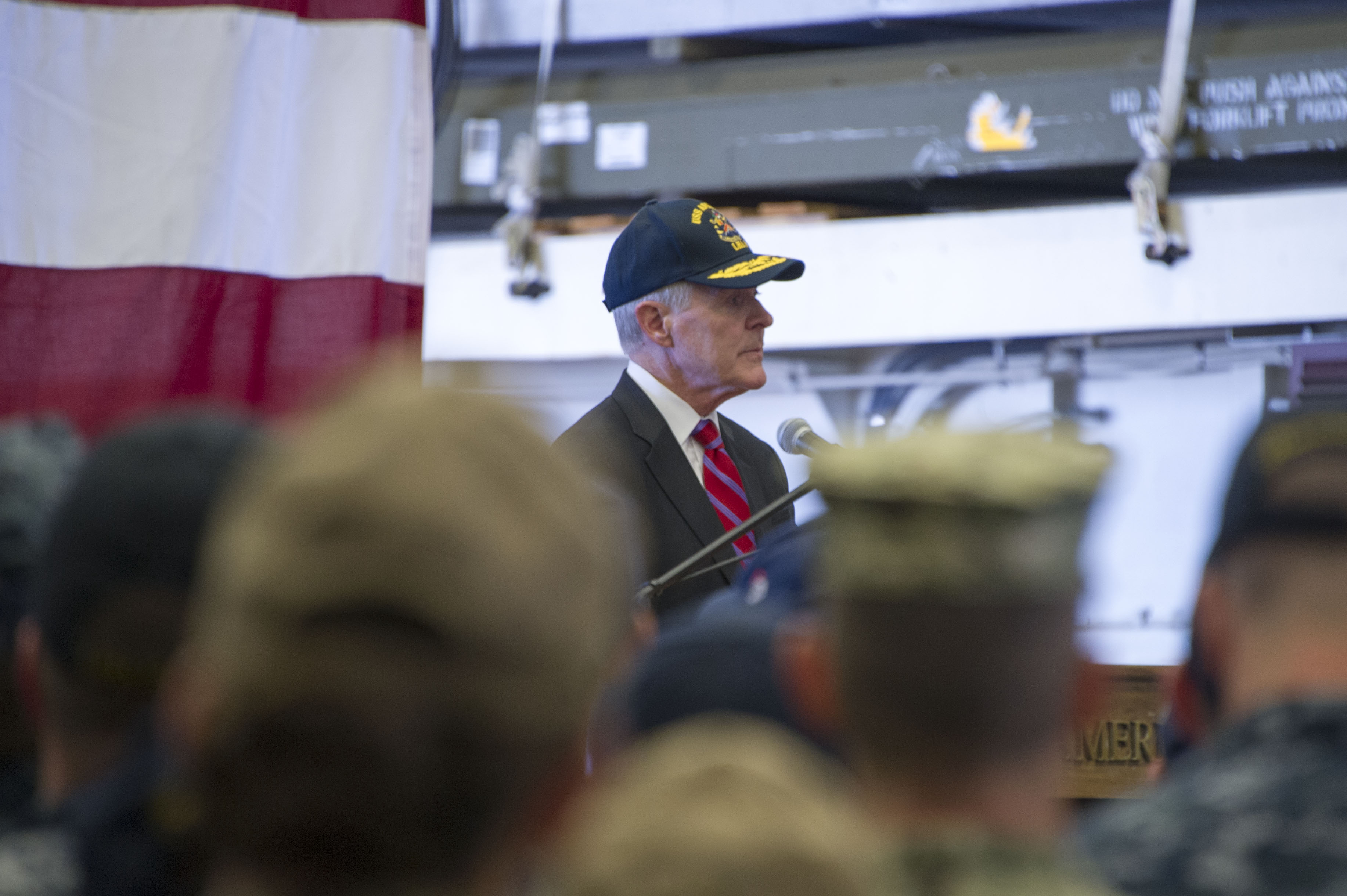 SECNAV Discusses Modern US Navy During Visit With Sailors at Naval Base ...