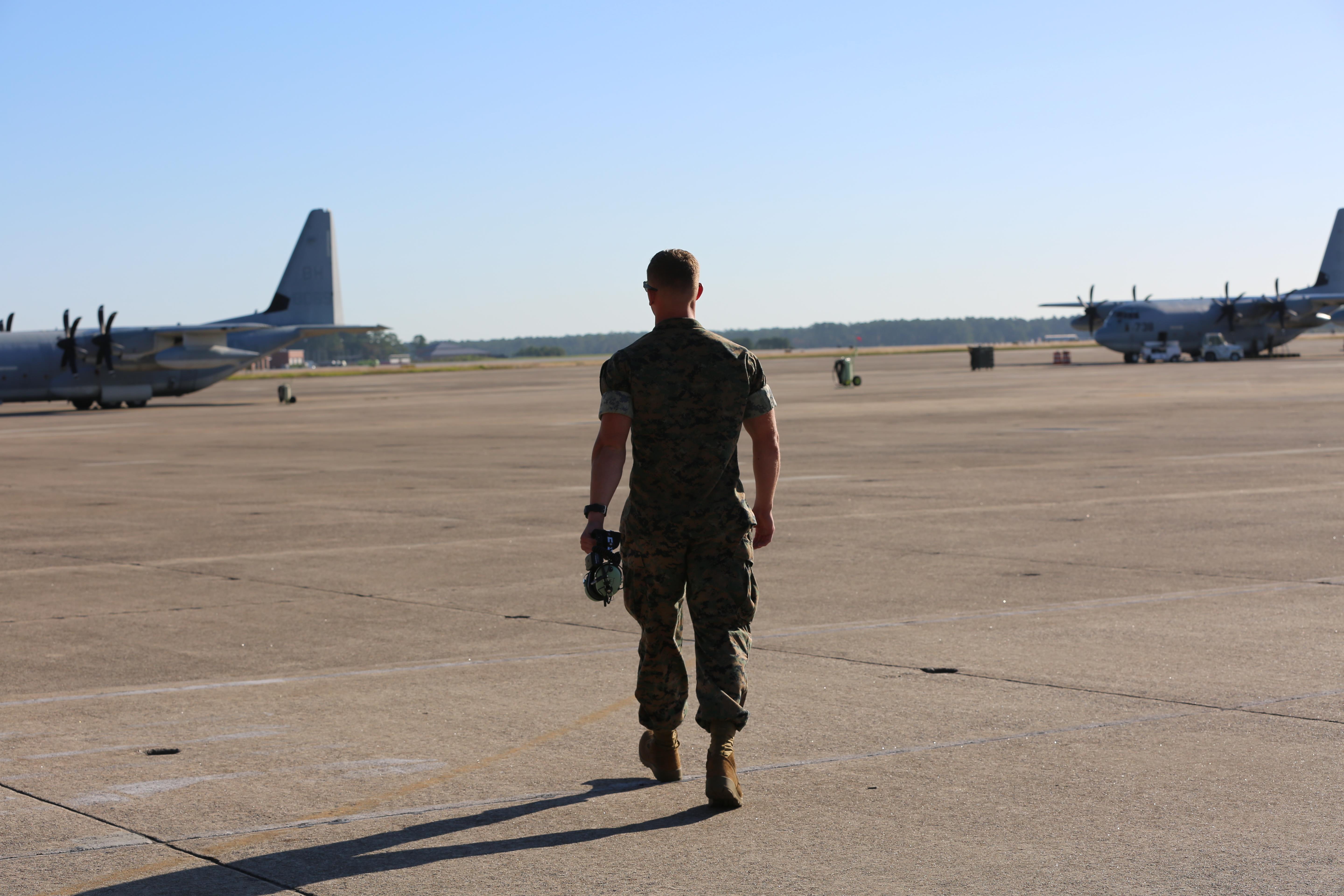 Flying with the best; Marine expands his horizons in aviation > Marine ...