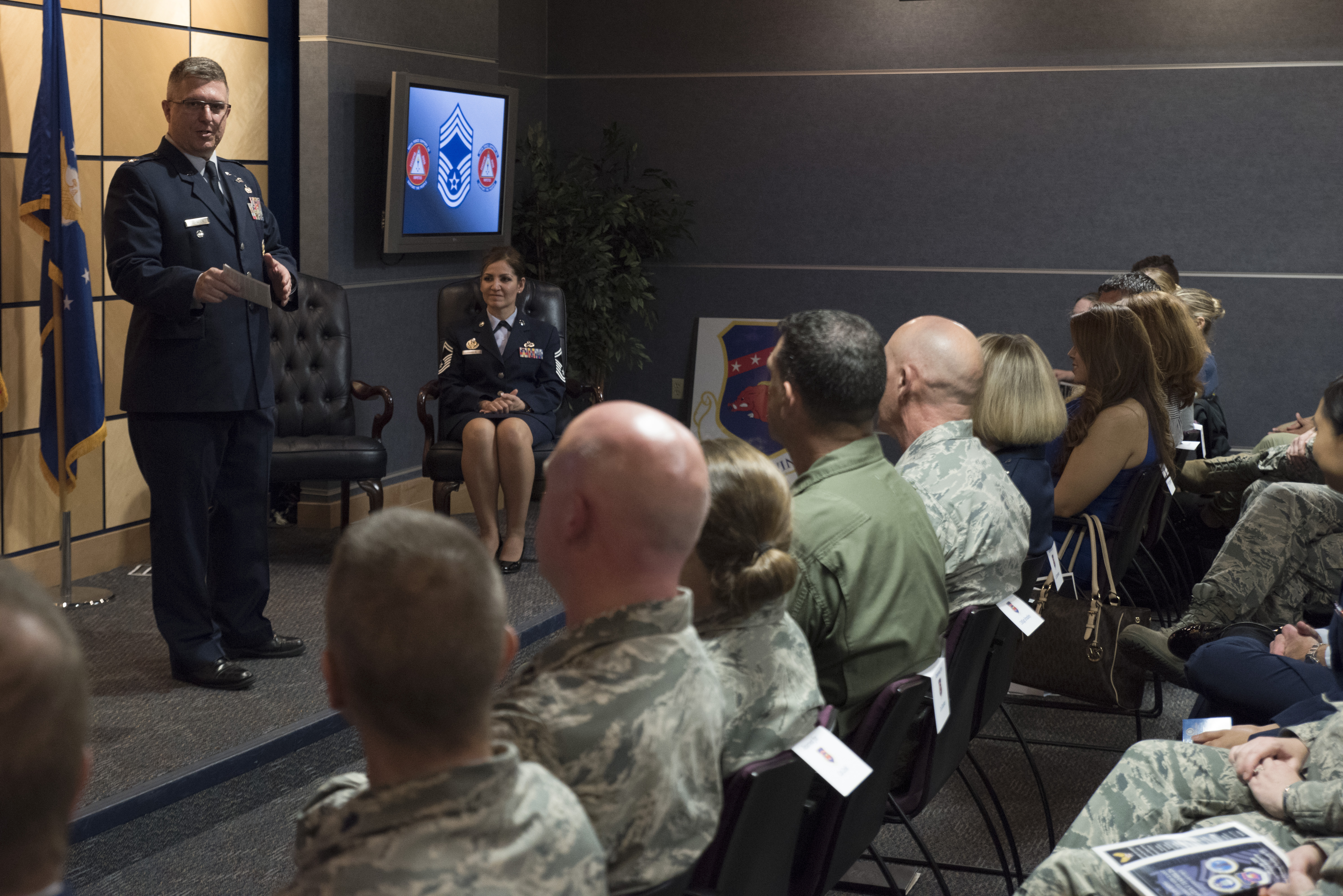 Hamblin achieves rank of chief master sergeant > 188th Wing > Article ...