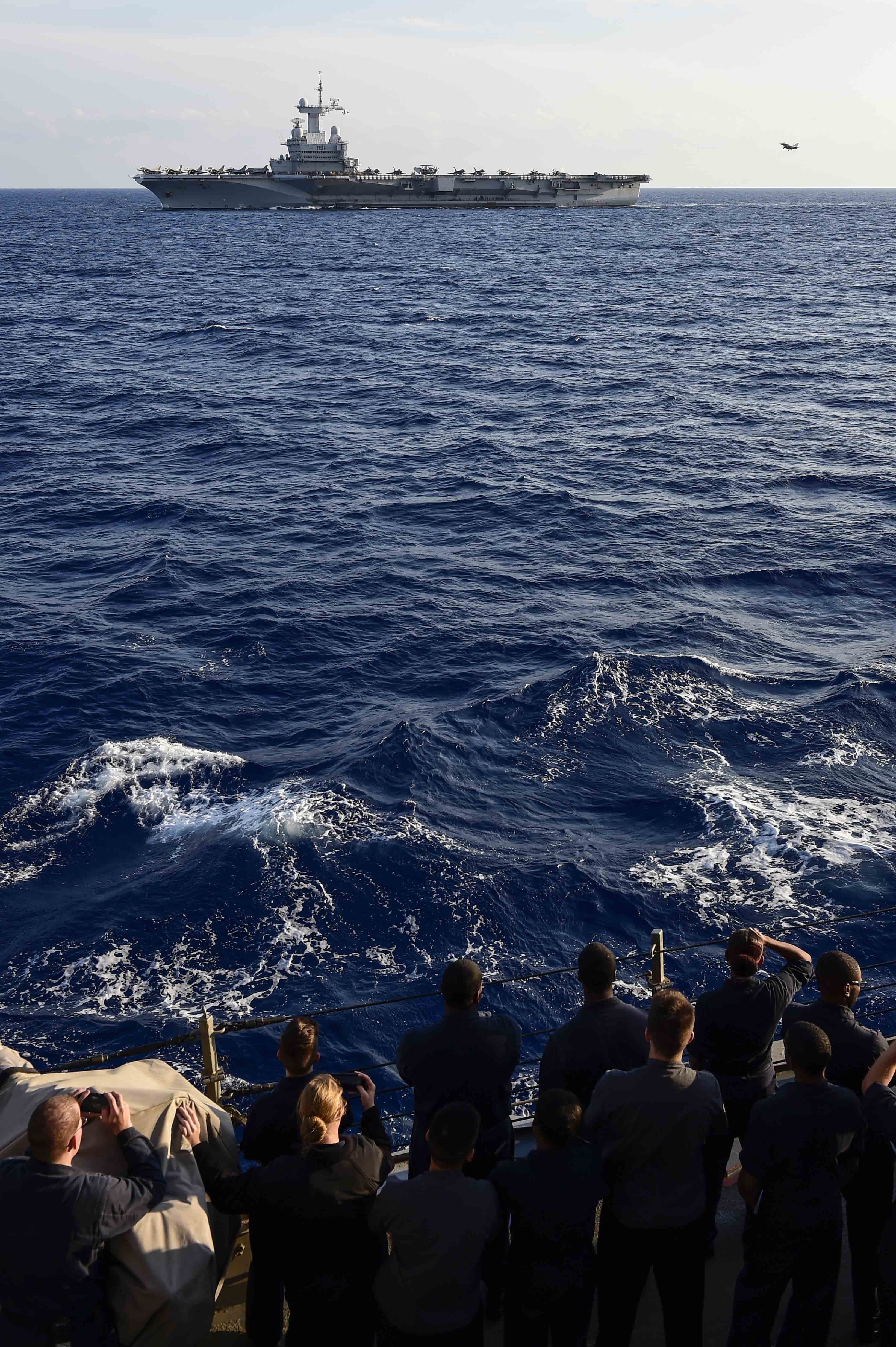 USS Ross Completes Operations with Charles de Gaulle Carrier Strike ...