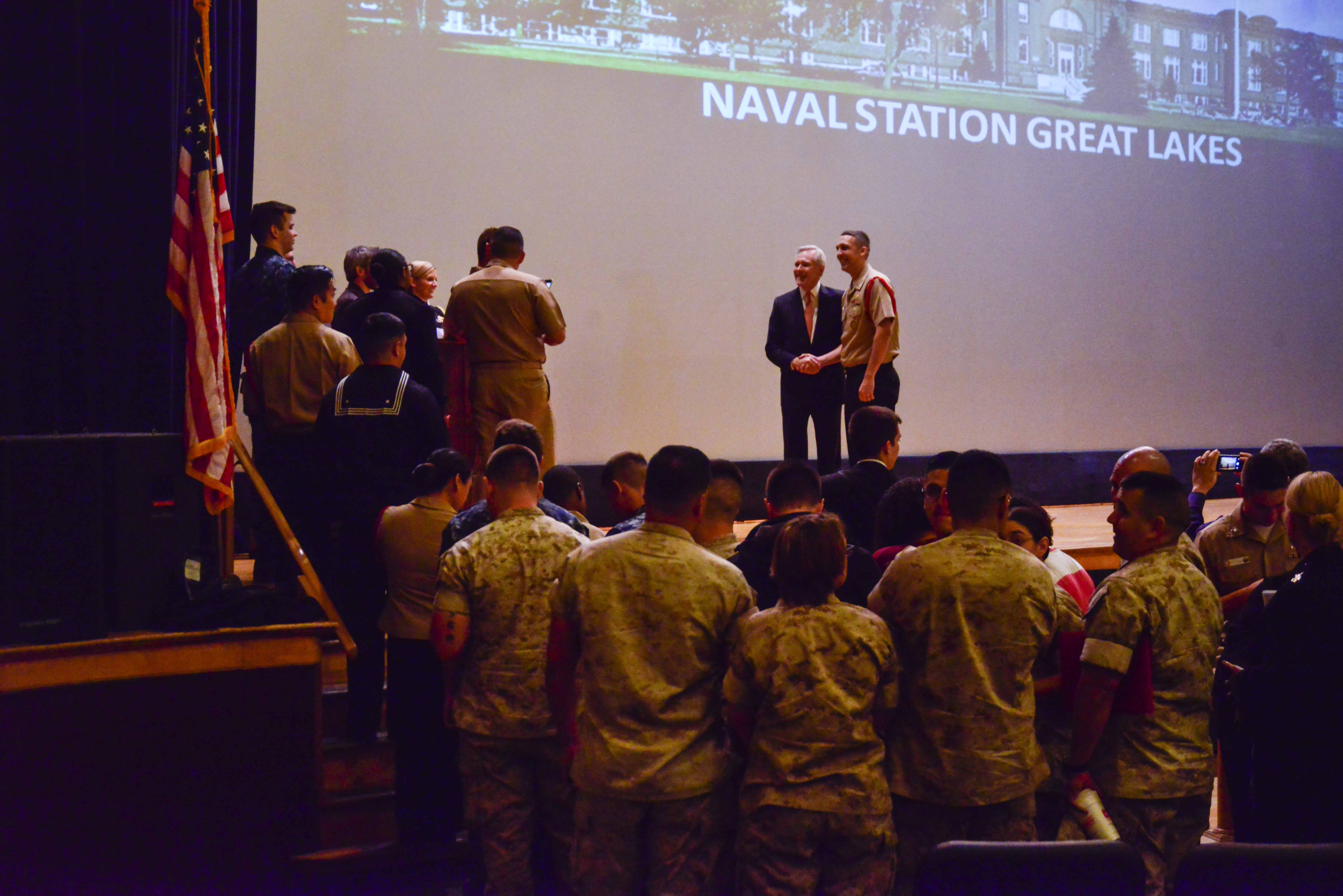 SECNAV Visits Naval Station Great Lakes > United States Navy > News Stories