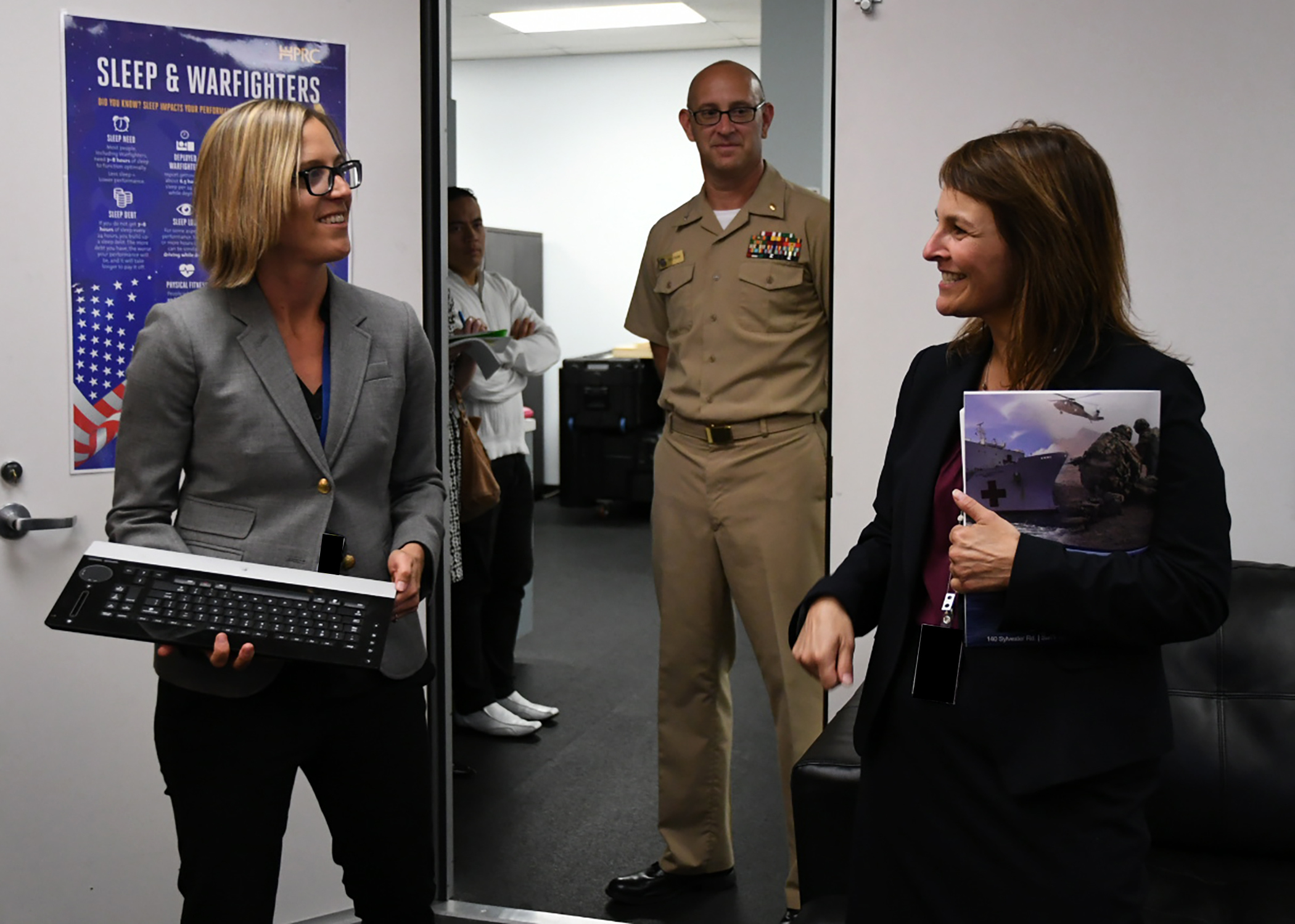 Deputy Assistant Secretary of Defense for Research Visits NHRC > United ...