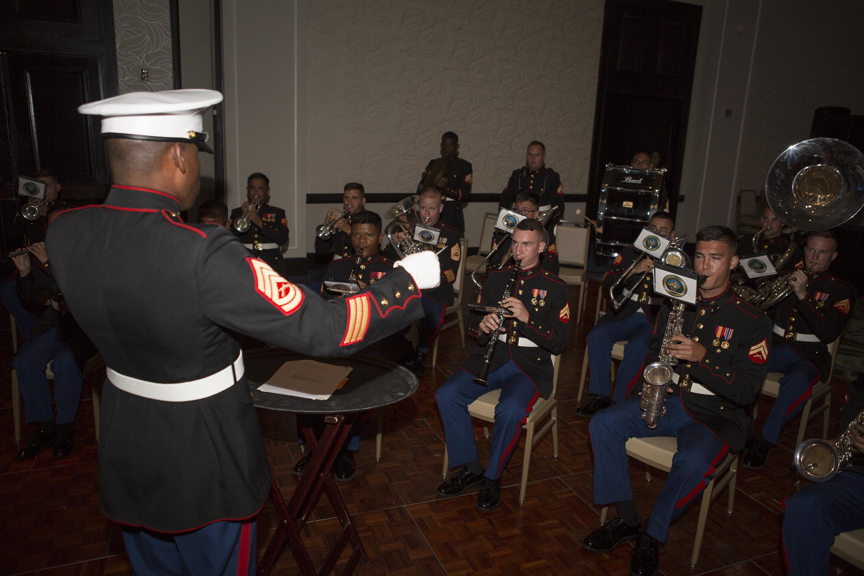 Reserve Marines and Community Members Celebrate a Century of Service