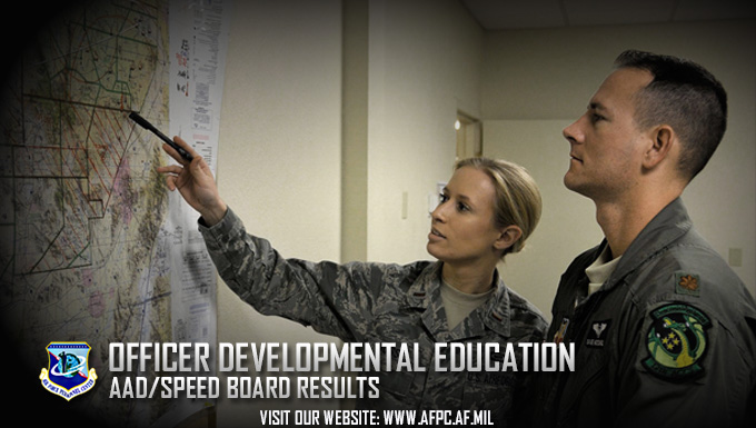 Air Force releases advanced degree and career broadening results > Air ...