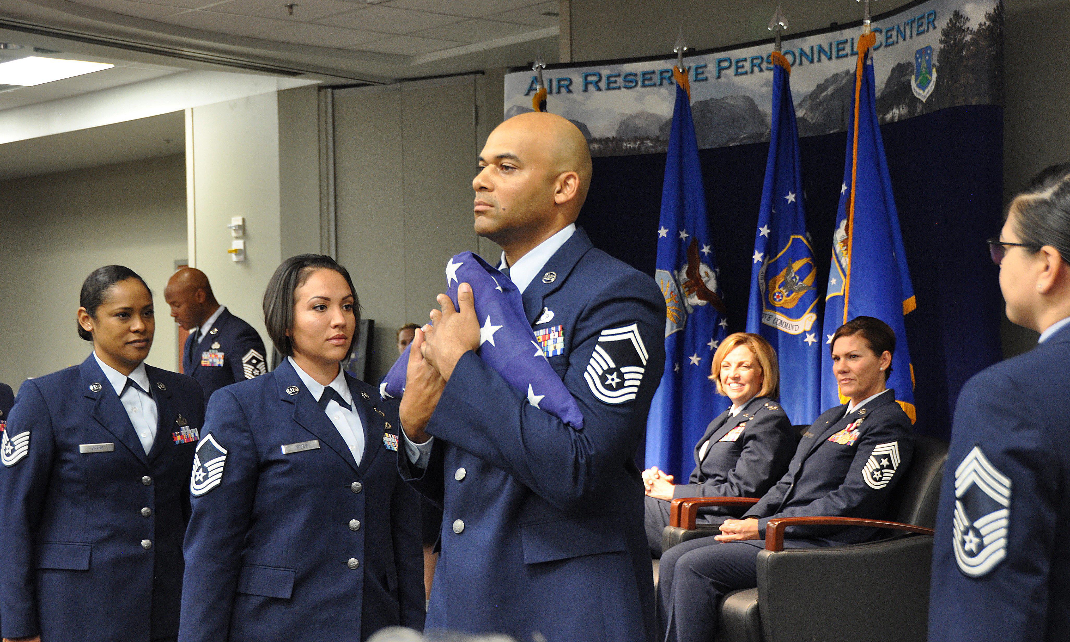 ARPC Command Chief celebrates 28 years of AF service