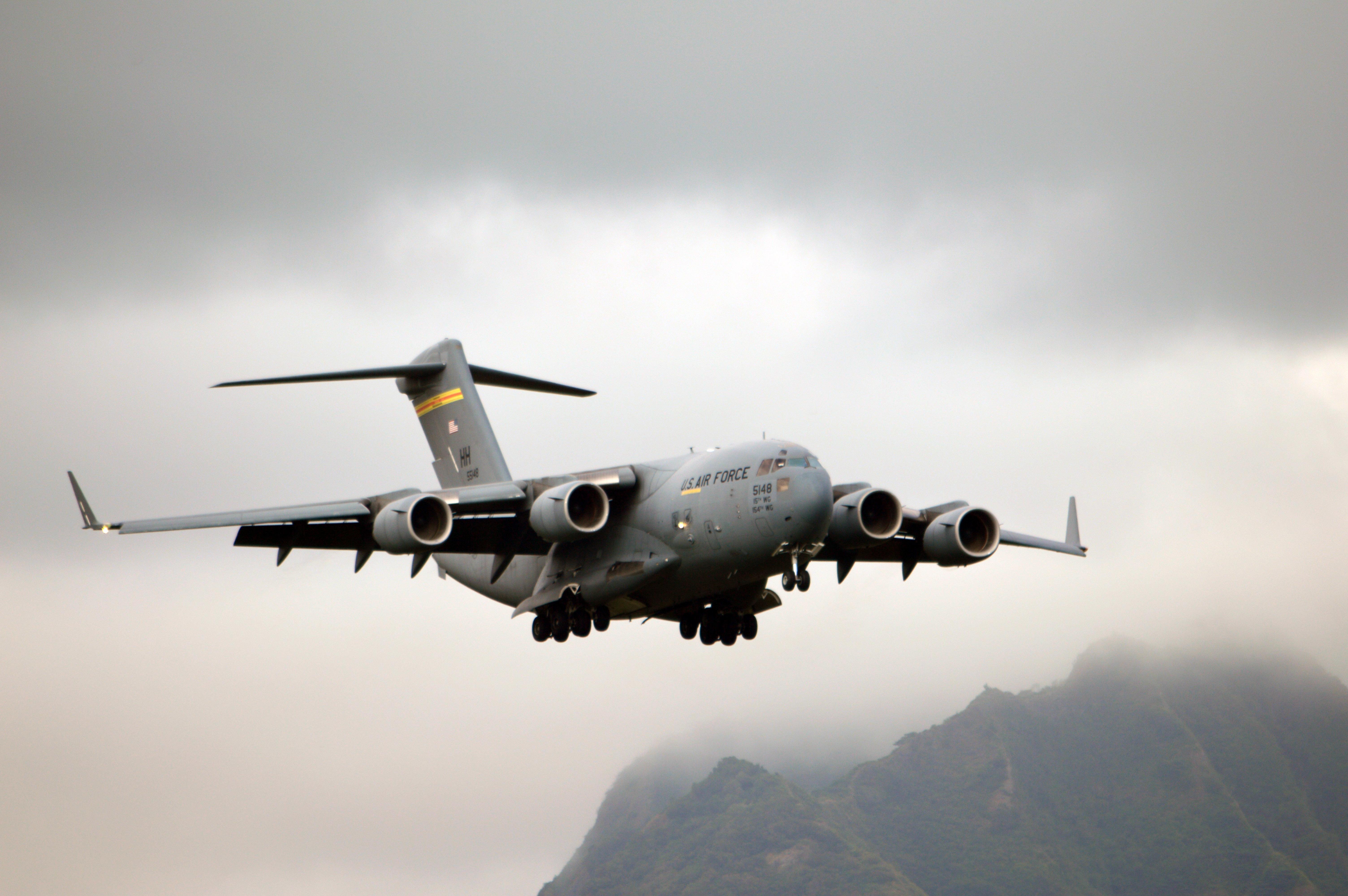 C-17 transports Soldiers in support of Exercise Lightning Forge