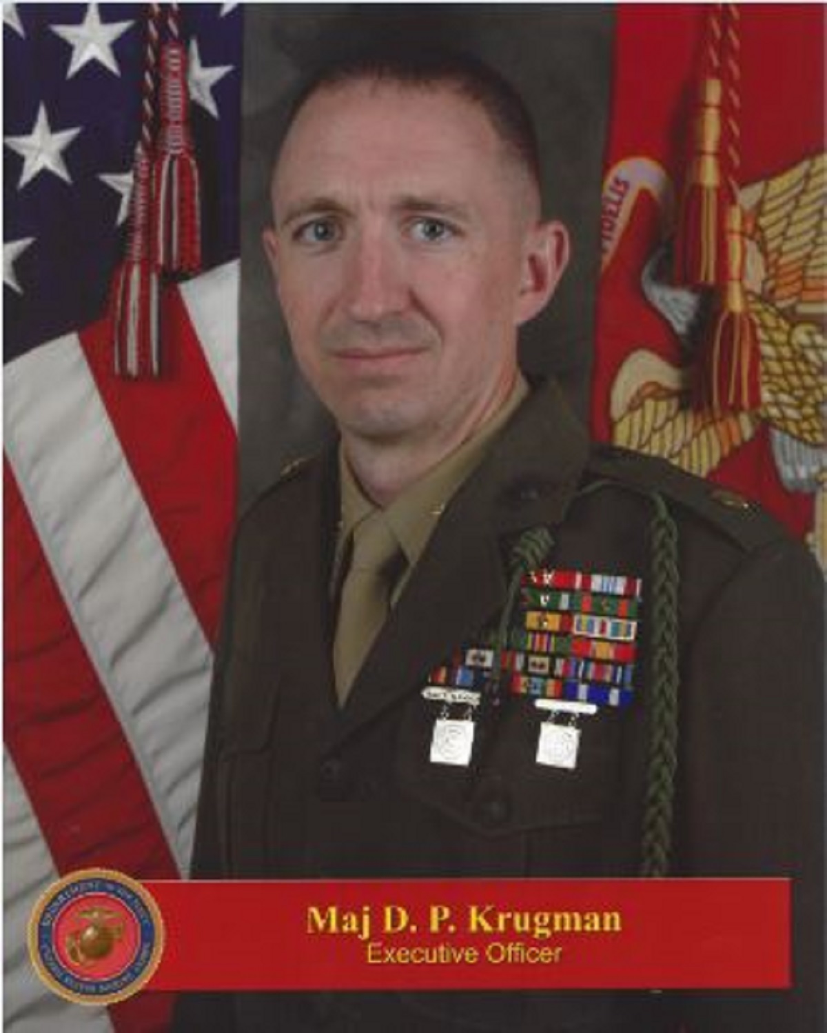 Maj D. P. Krugman > 1st Marine Division > Leaders