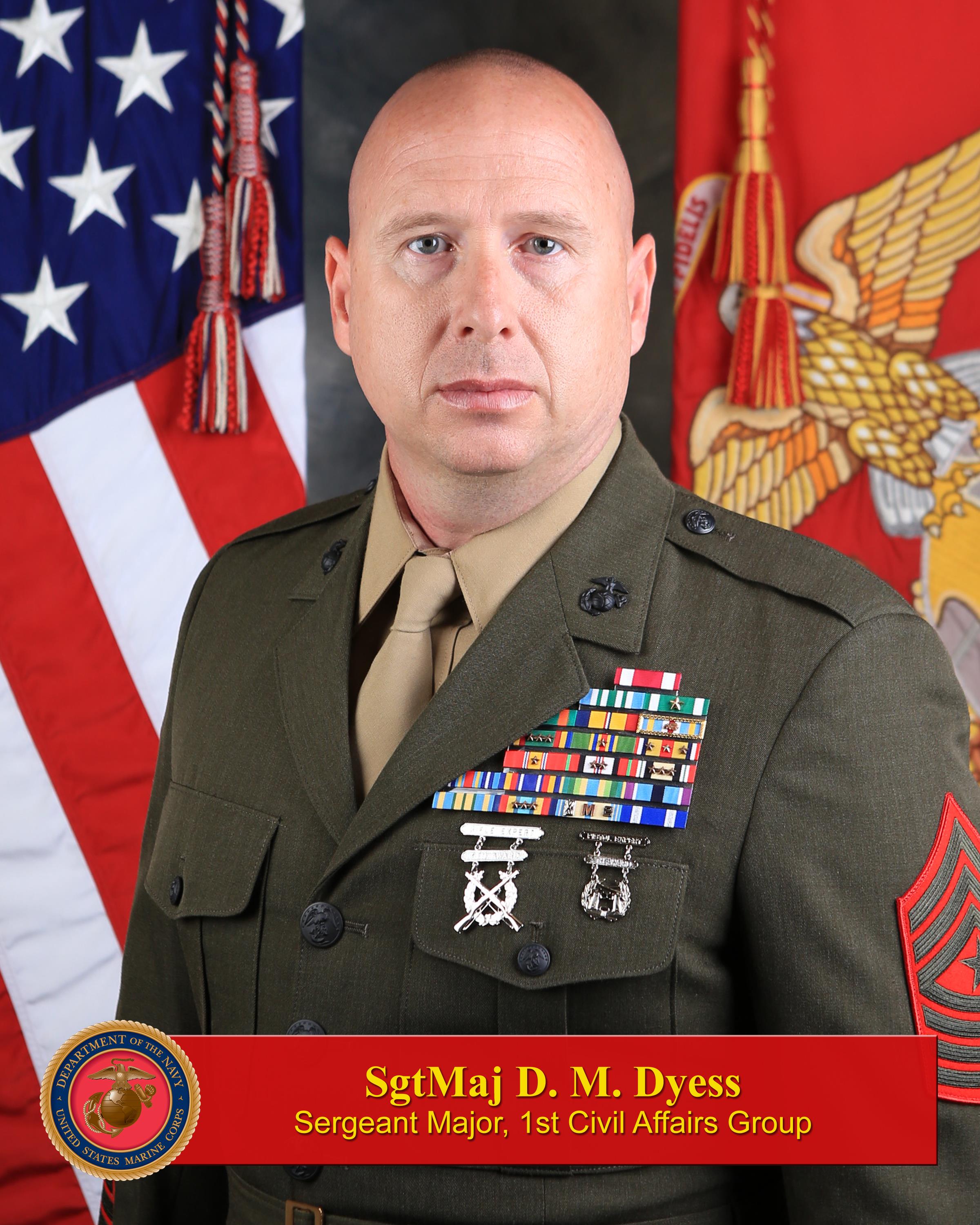 Sergeant Major, 1st Civil Affairs Group > Marine Corps Forces Reserves ...