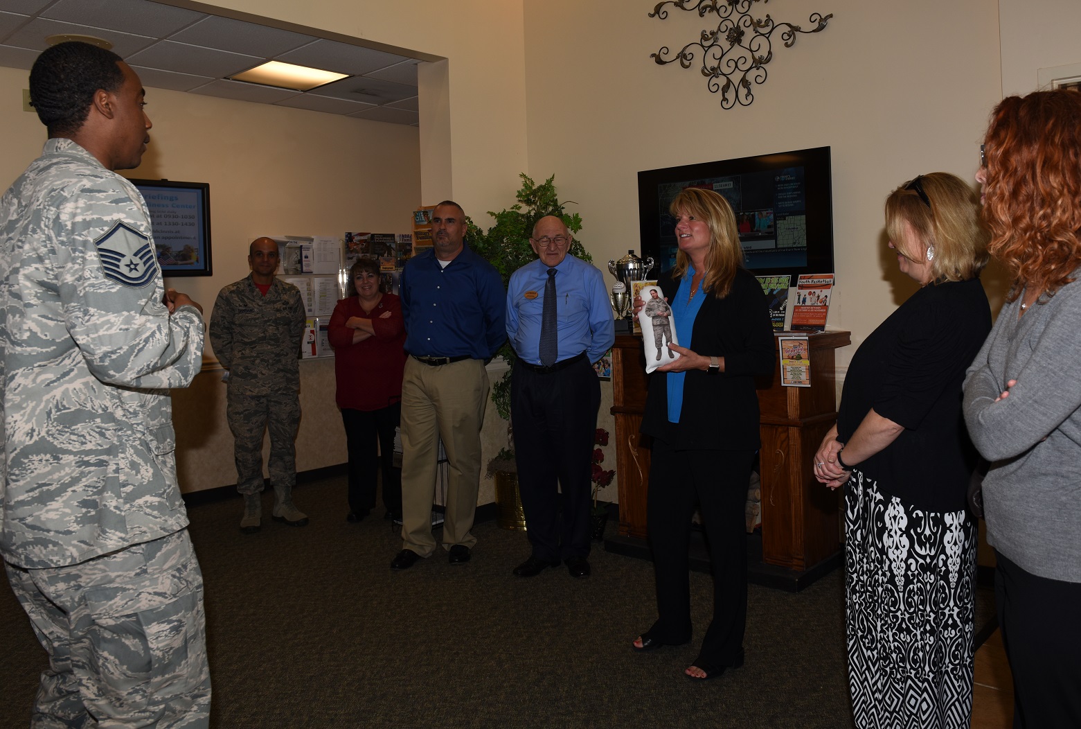 19 AF leadership team visits CAFB