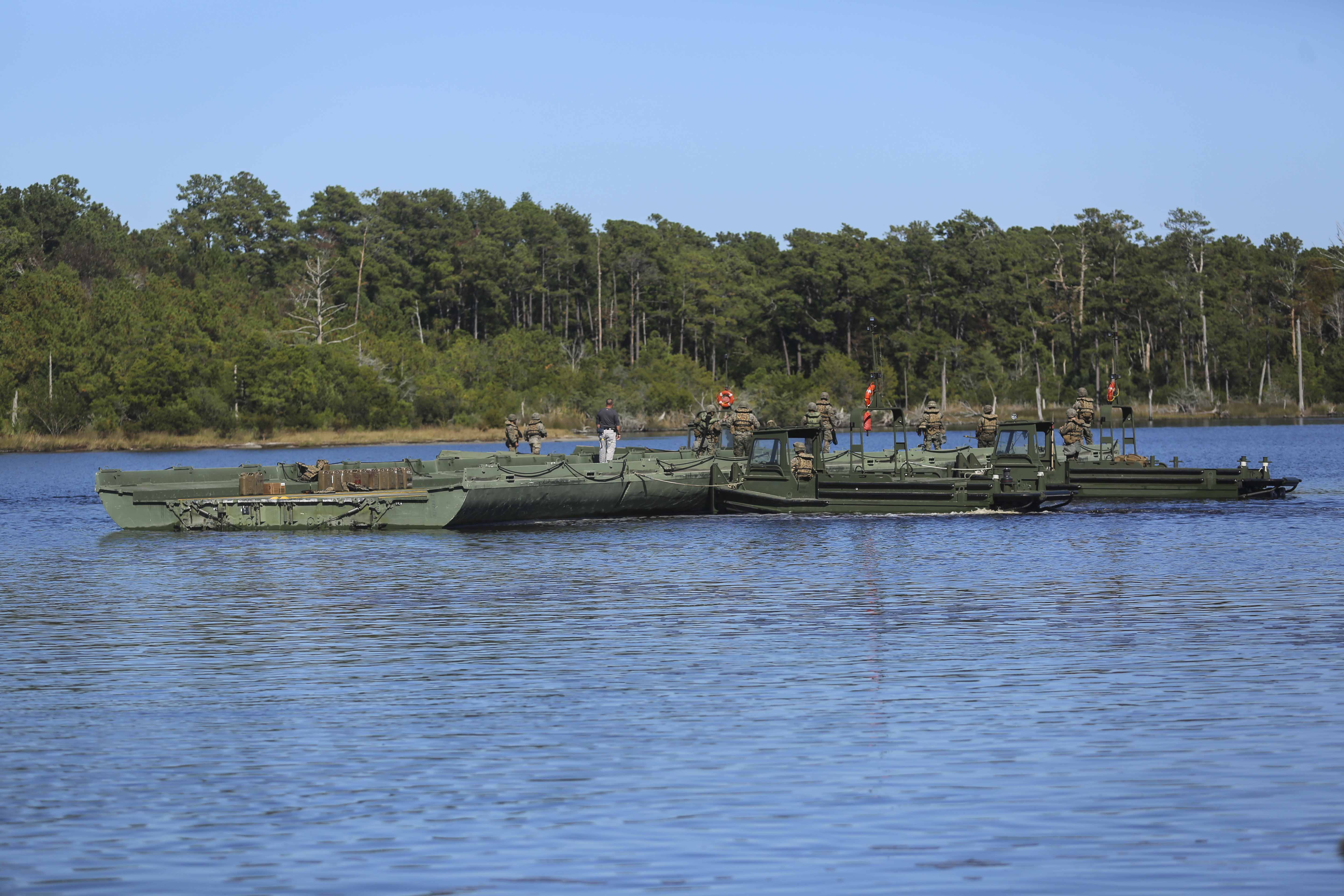 Splash Zone: 8th ESB builds a bridge