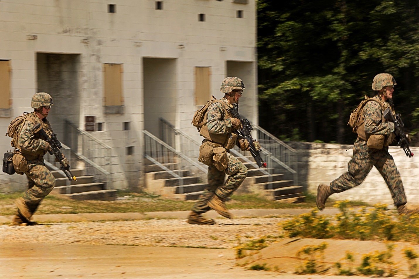 Marines with Bravo Co. 1/2 train to raid and capture