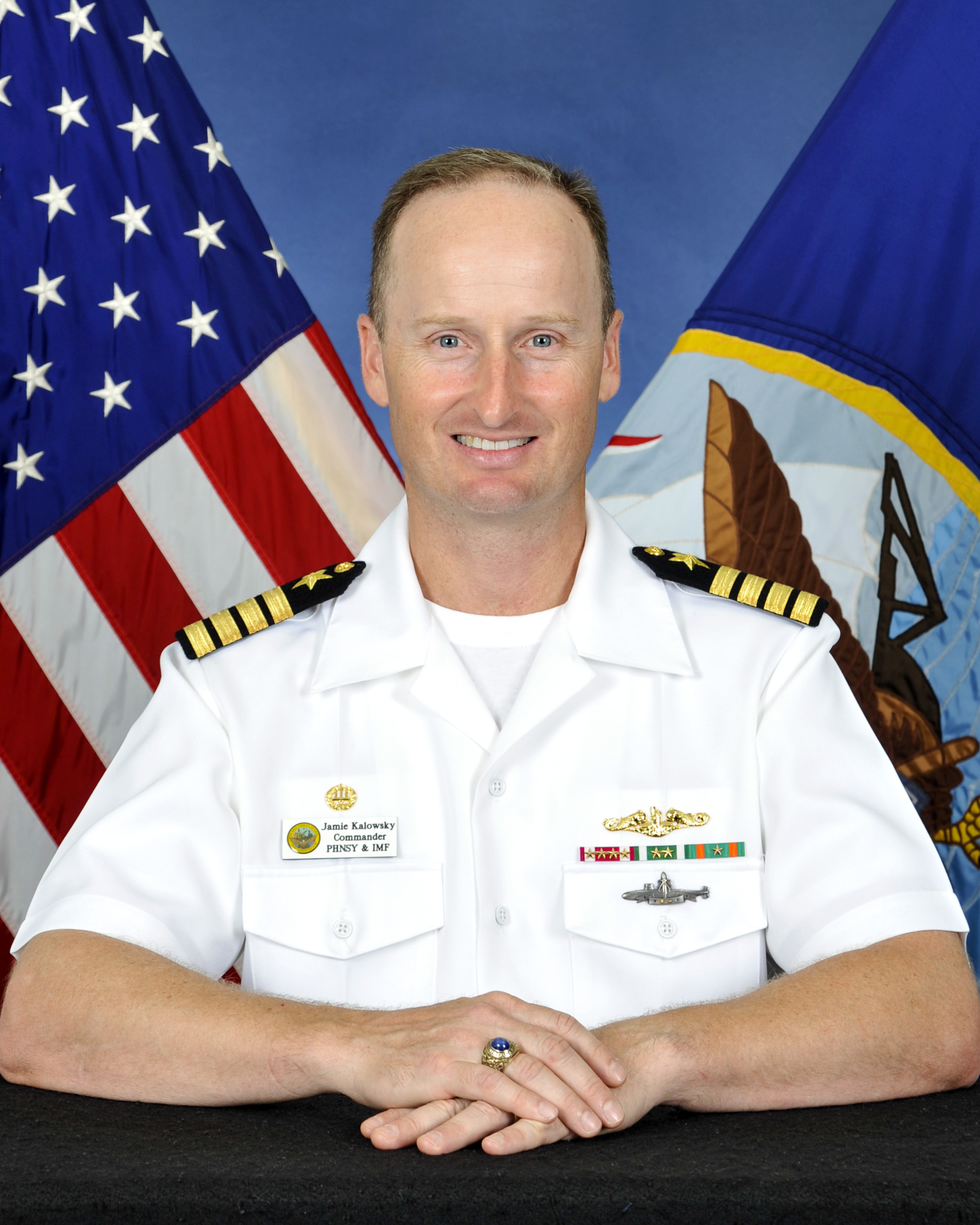 Captain James K. Kalowsky, USN
