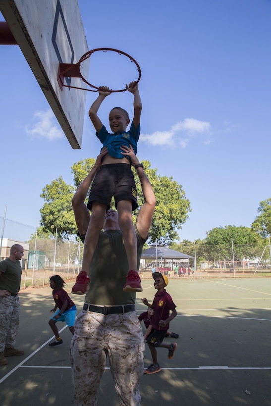 U.S. Marines become role models during Southern Frontier