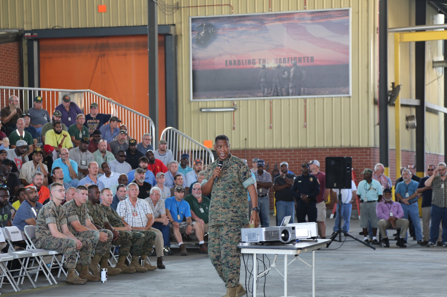 Town Hall at Marine Depot Maintenance Command