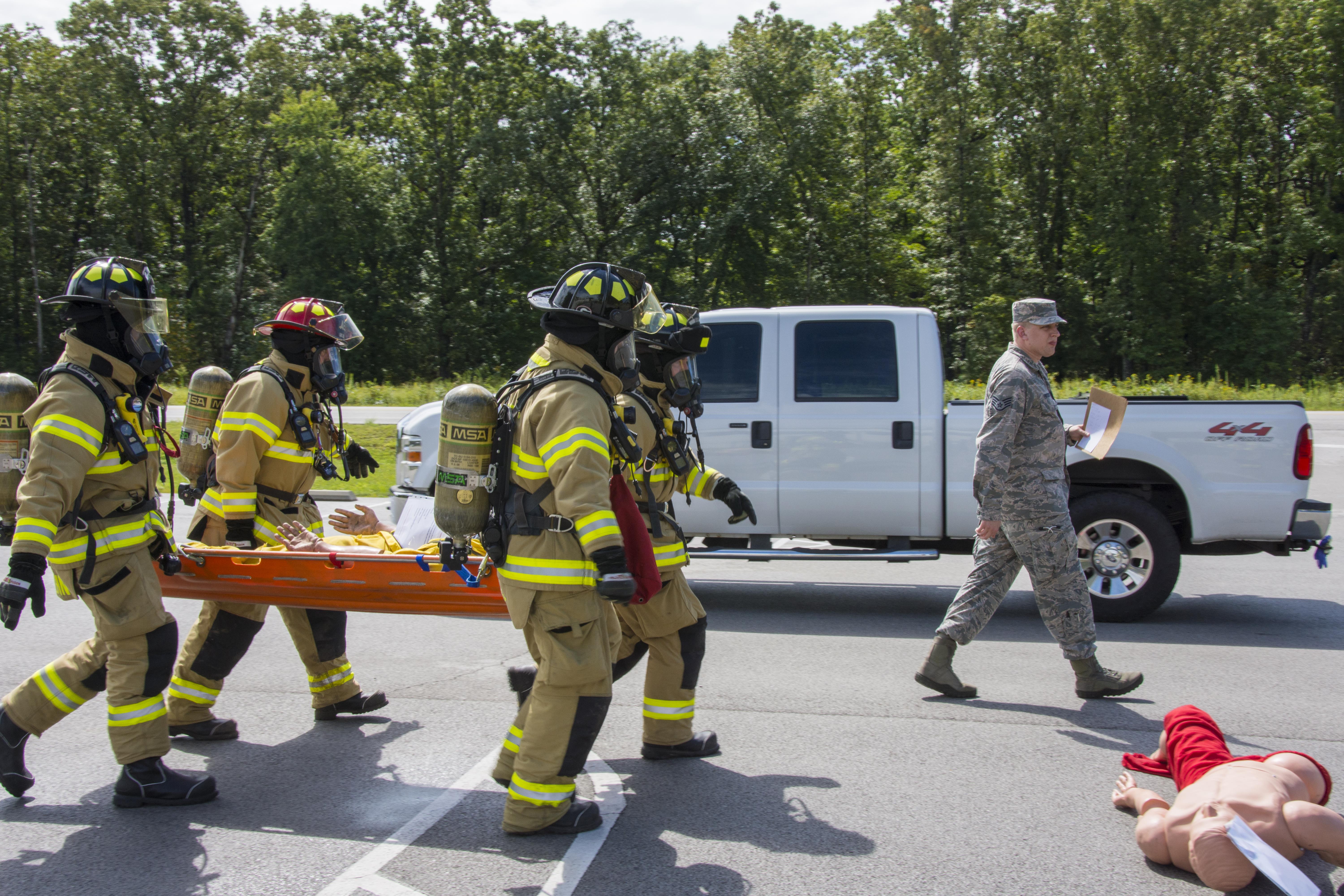 AEDC Fire-Rescue participate in base emergency training > Arnold Air ...