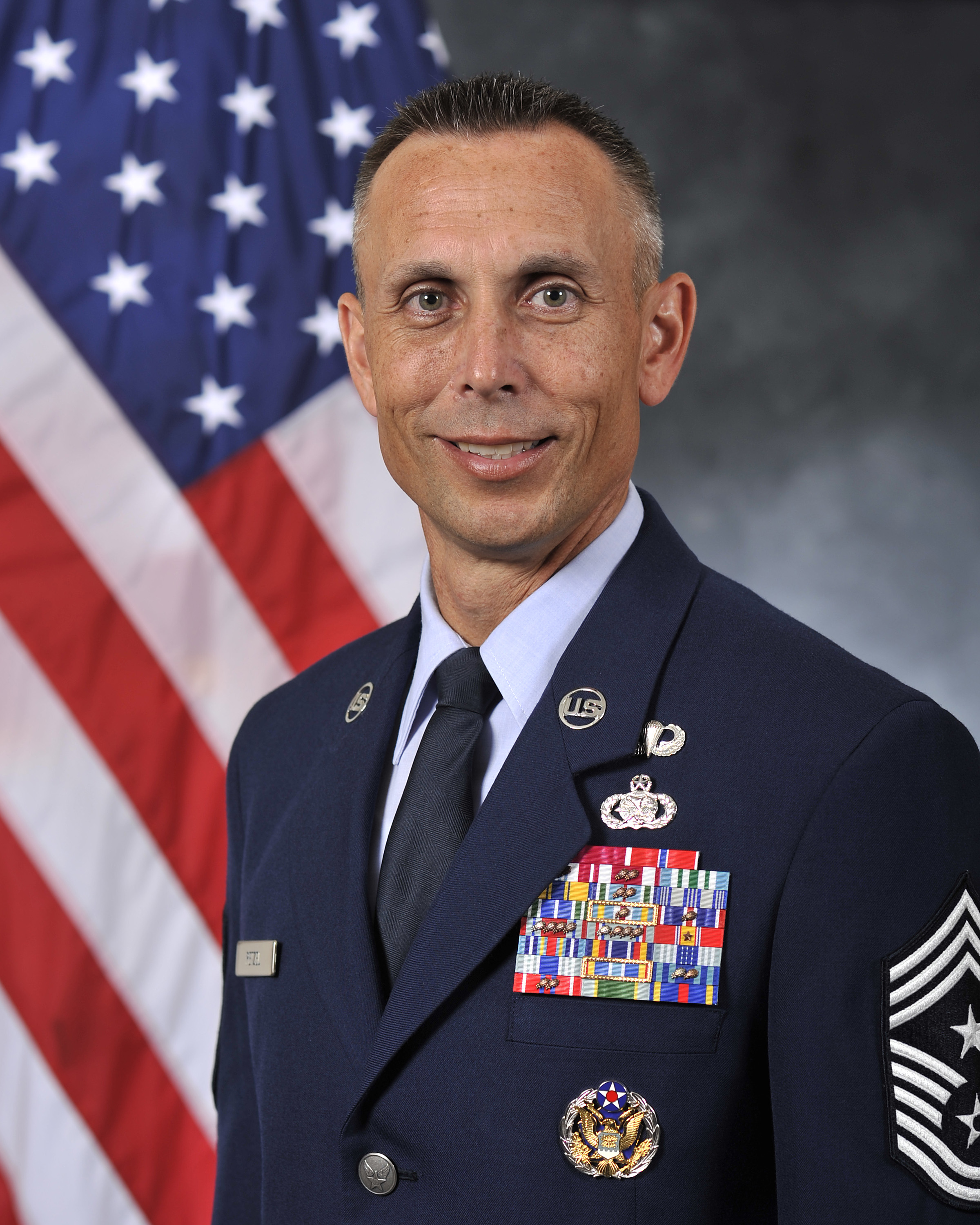 Command Chief Master Sgt. Todd Petzel