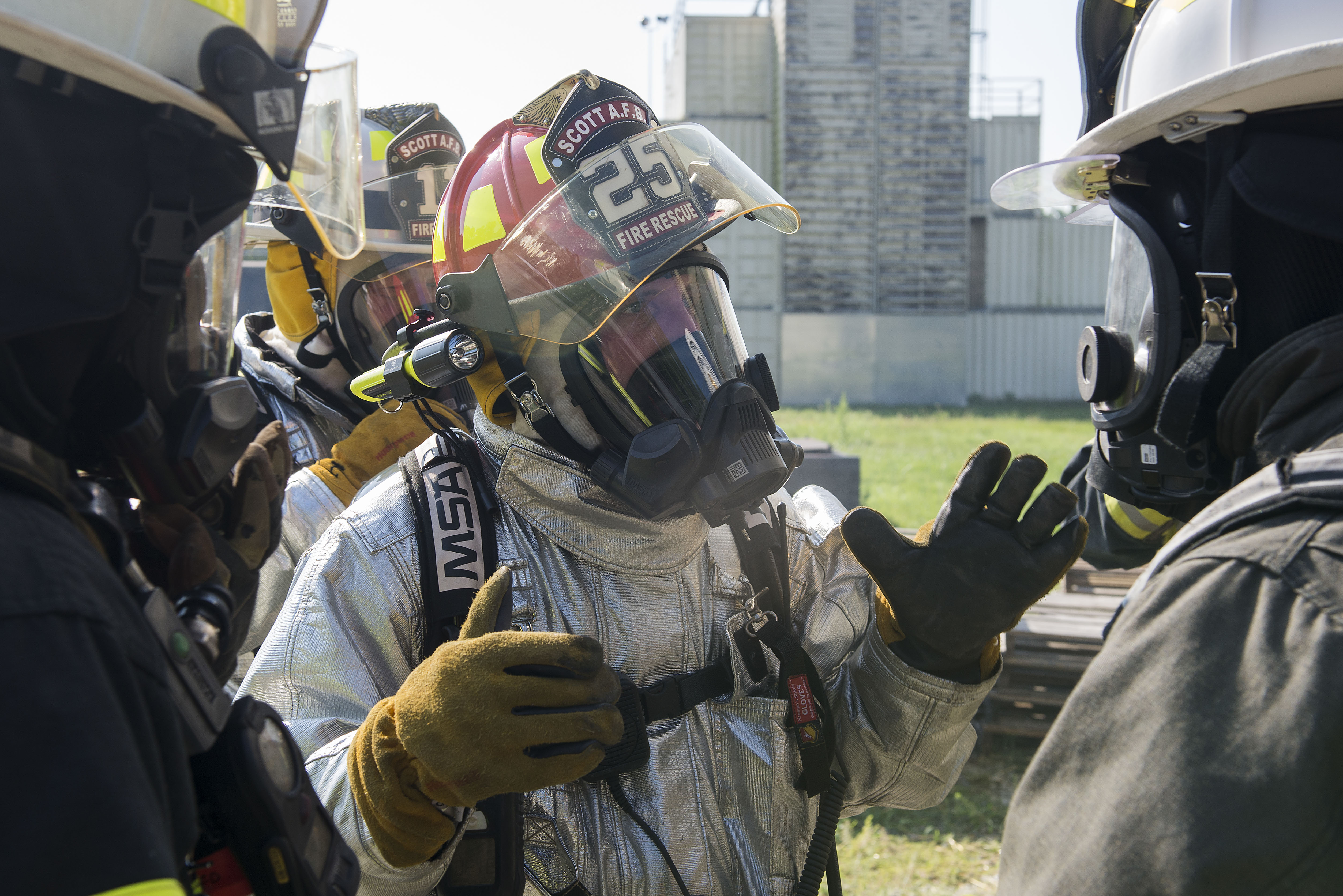 Scott Fire Department earns prestigious accreditation > Scott Air Force ...