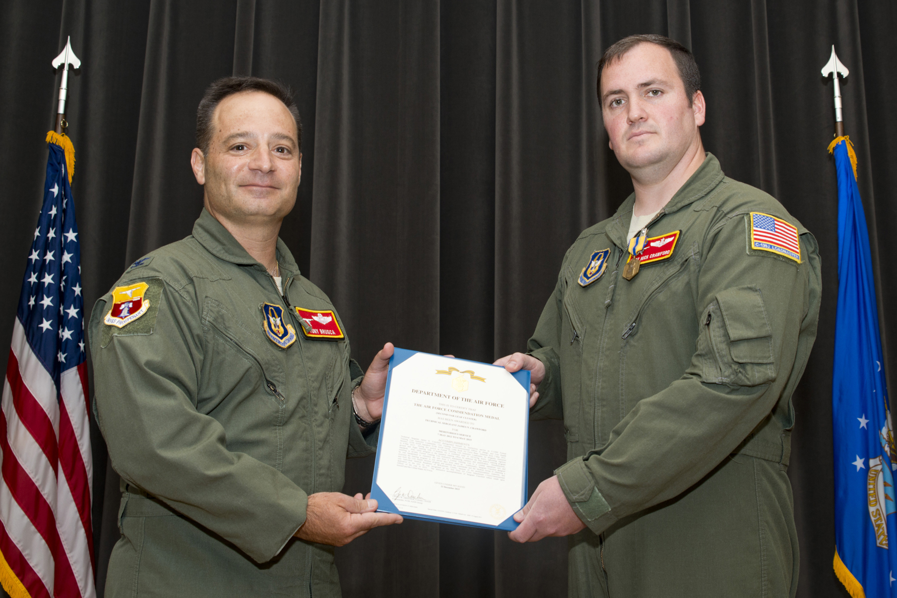 Crawford receives AF Commendation Medal > 913th Airlift Group > News
