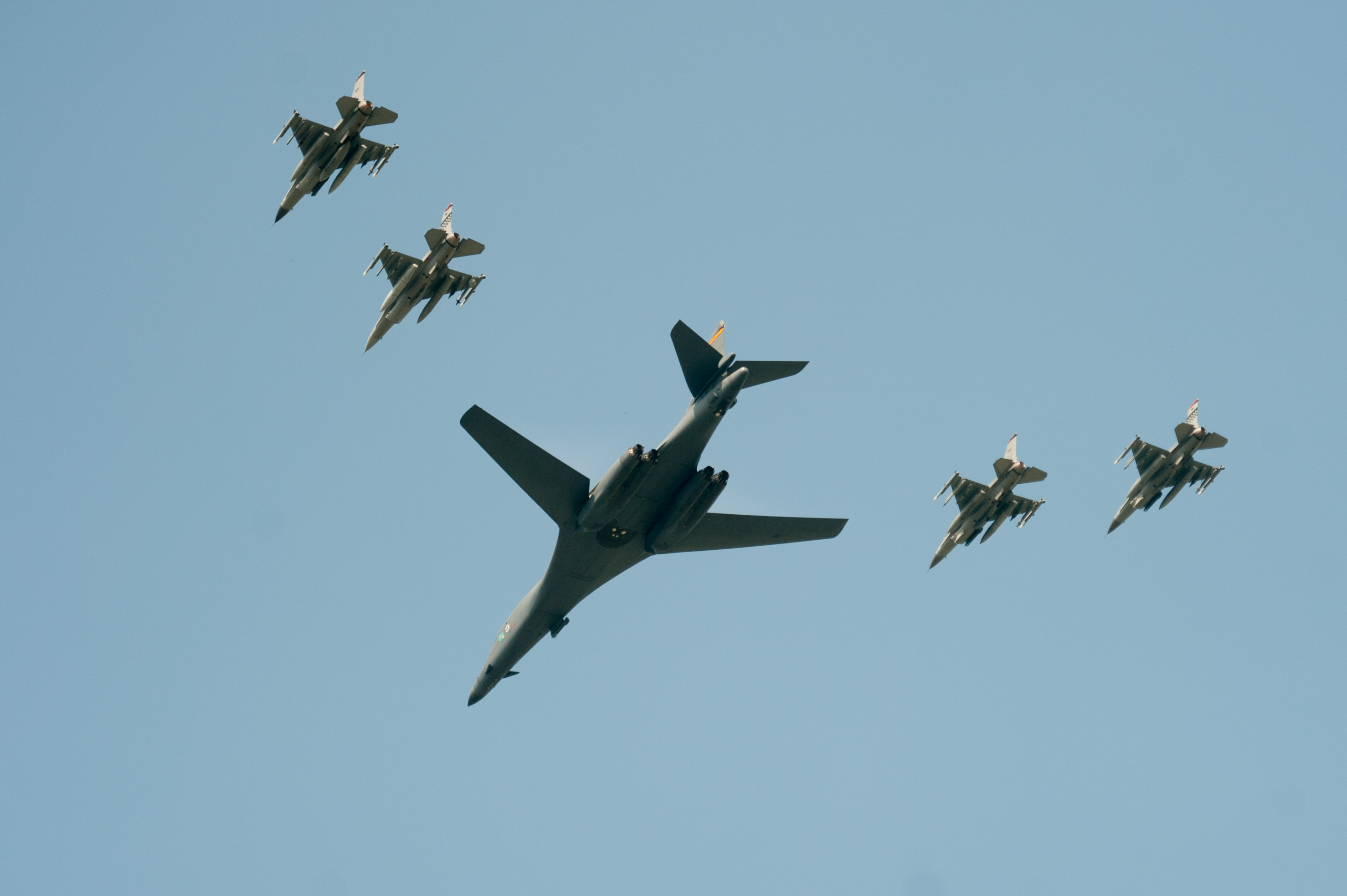 U.S., ROK conduct strategic display of air power > Osan Air Base ...