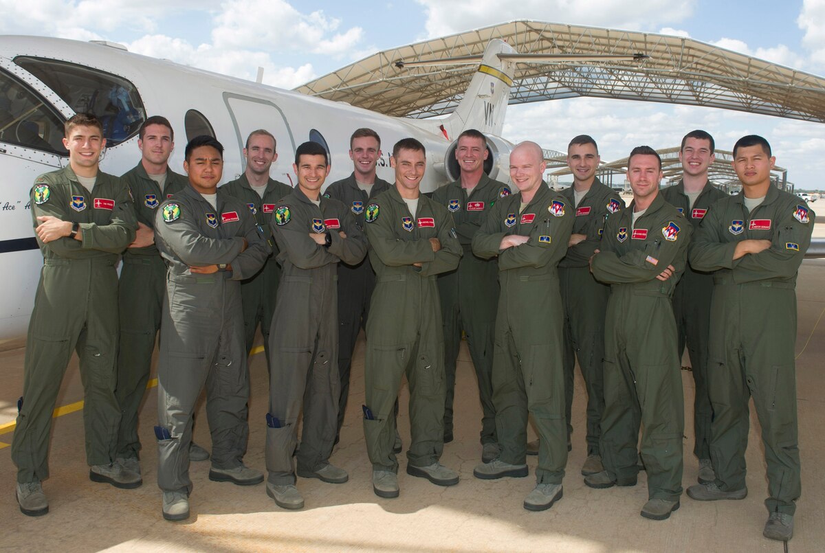 Pilots receive their wings during SUPT Class 16-14 graduation ceremony ...