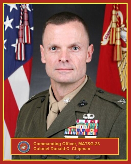 Colonel Donald C. Chipman > Training Command > Biography