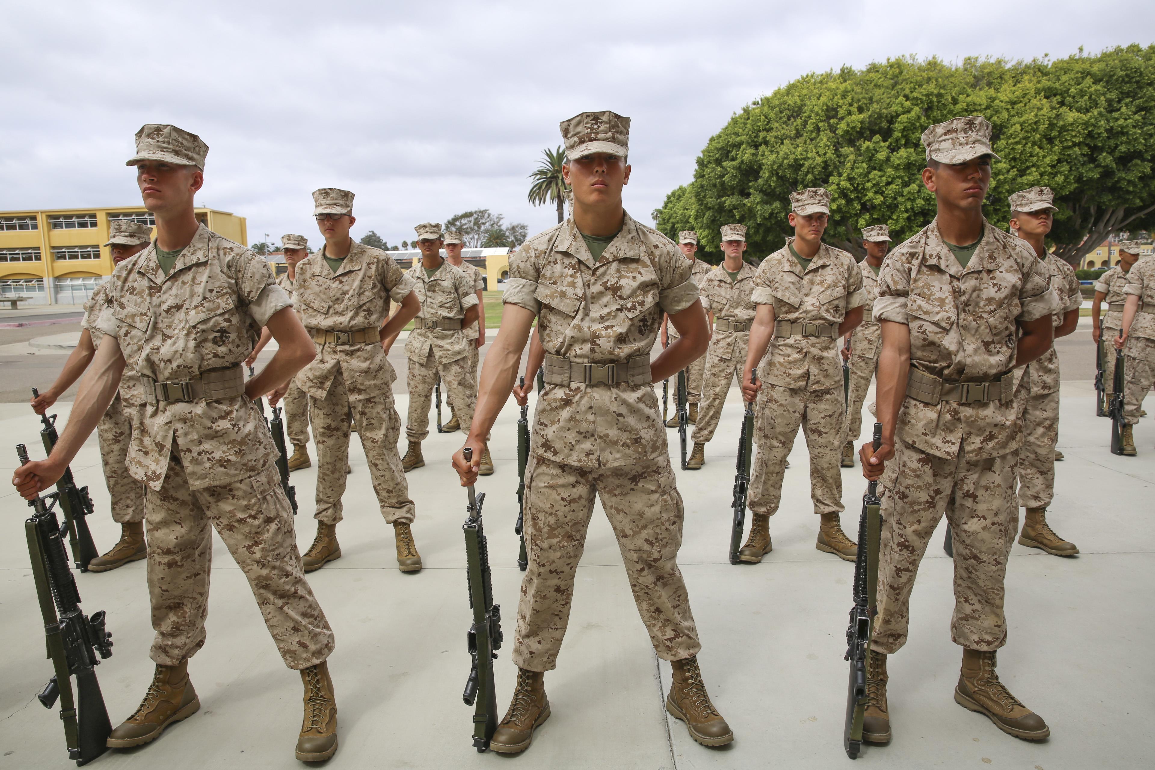 B Co. – Series Commander Inspection – Sept. 13, 2016