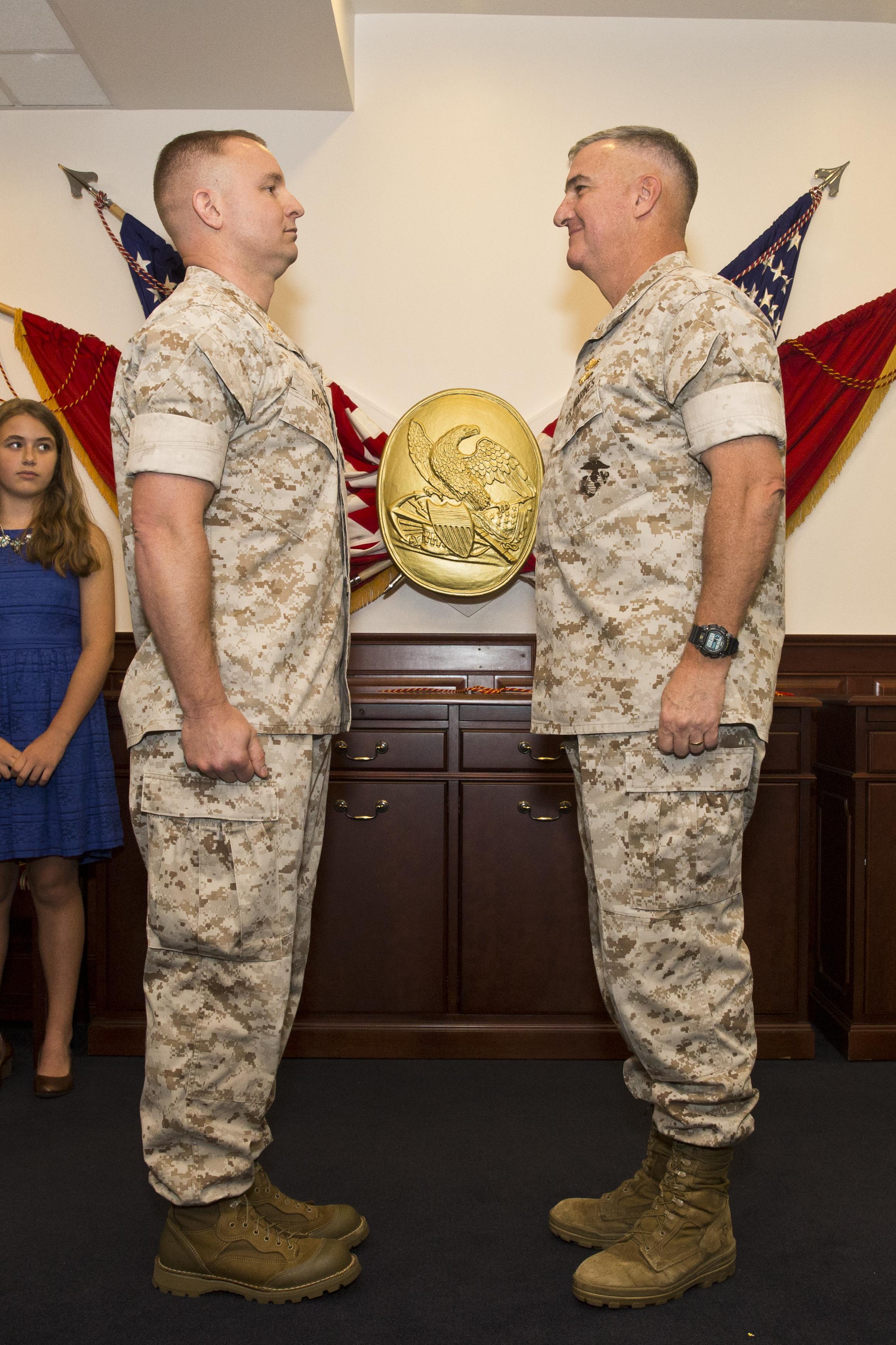 Major Ryan Pope Promotion Ceremony