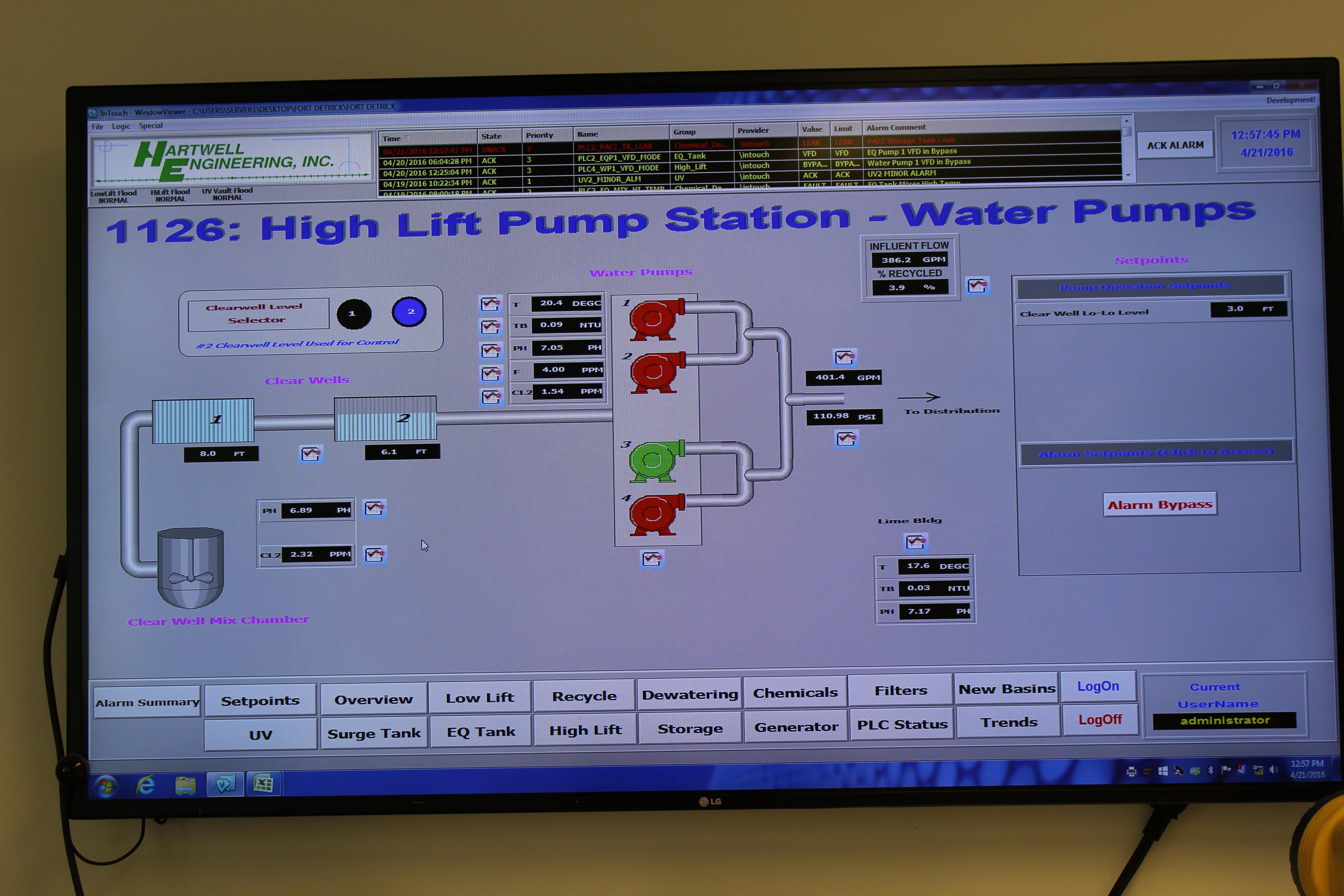 Army water treatment plant brings a unique first > Baltimore District ...