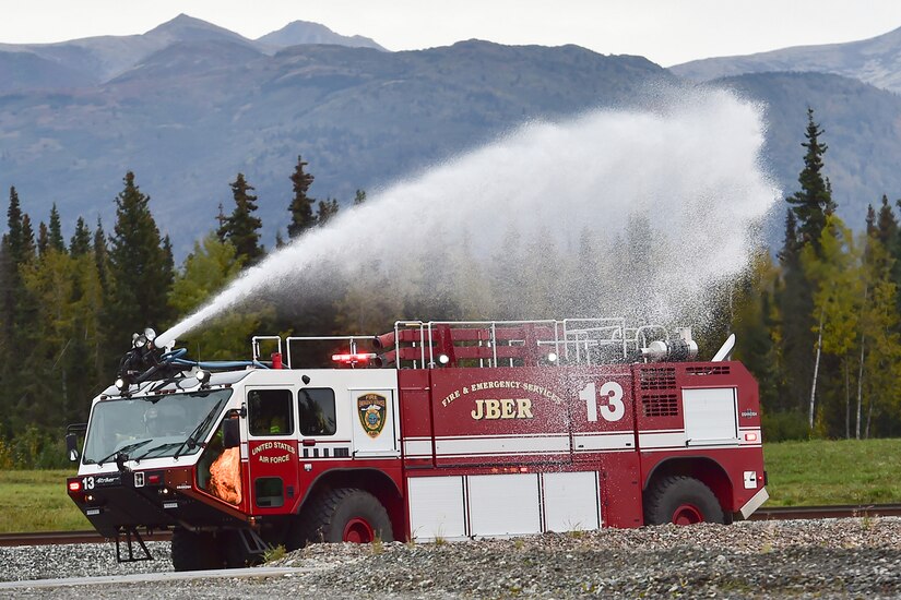 Air Force Firefighters Turn Up the Heat > Joint Base Elmendorf ...