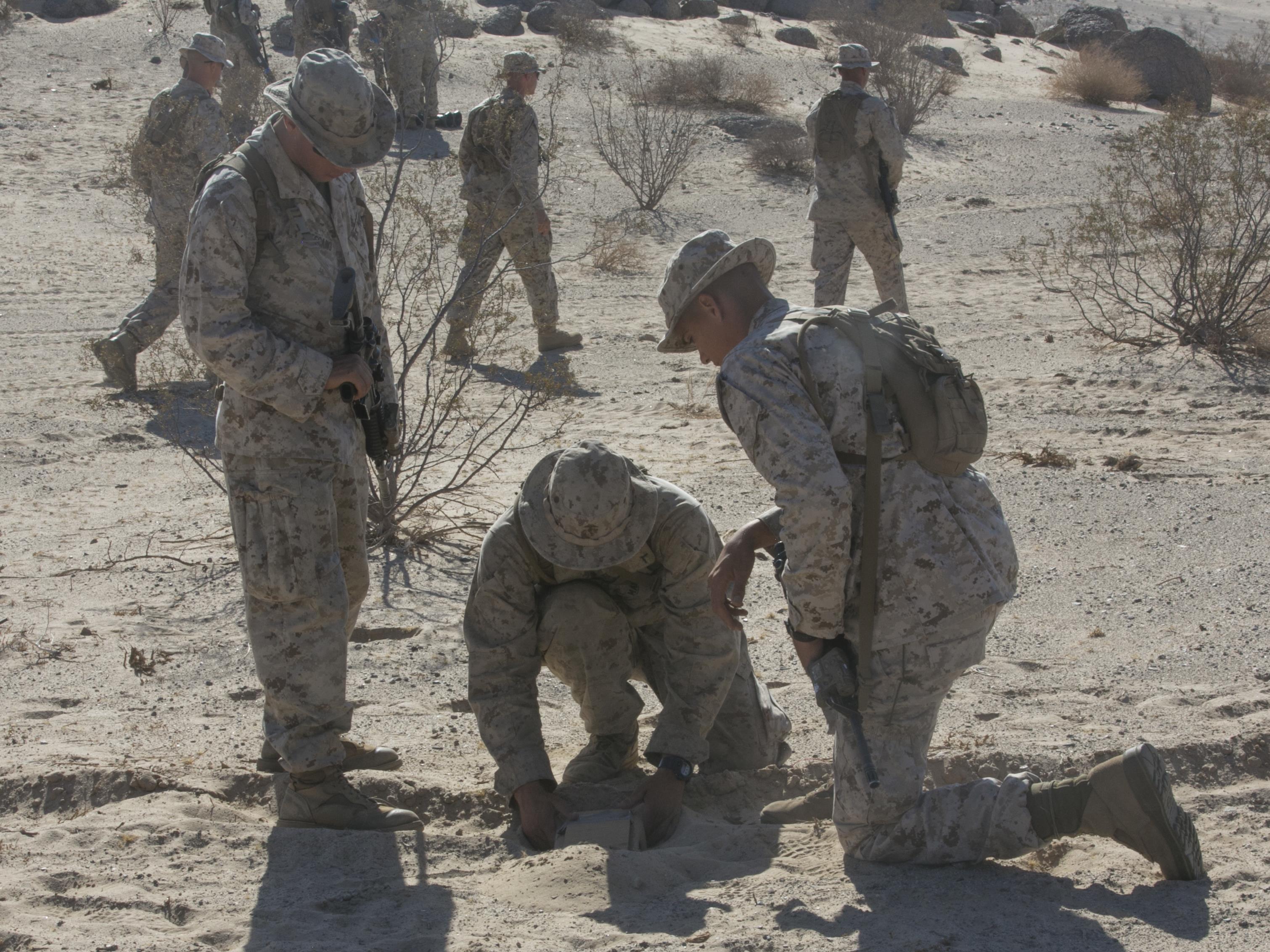 ‘Wolf Pack’ conducts irregular warfare at Range 100