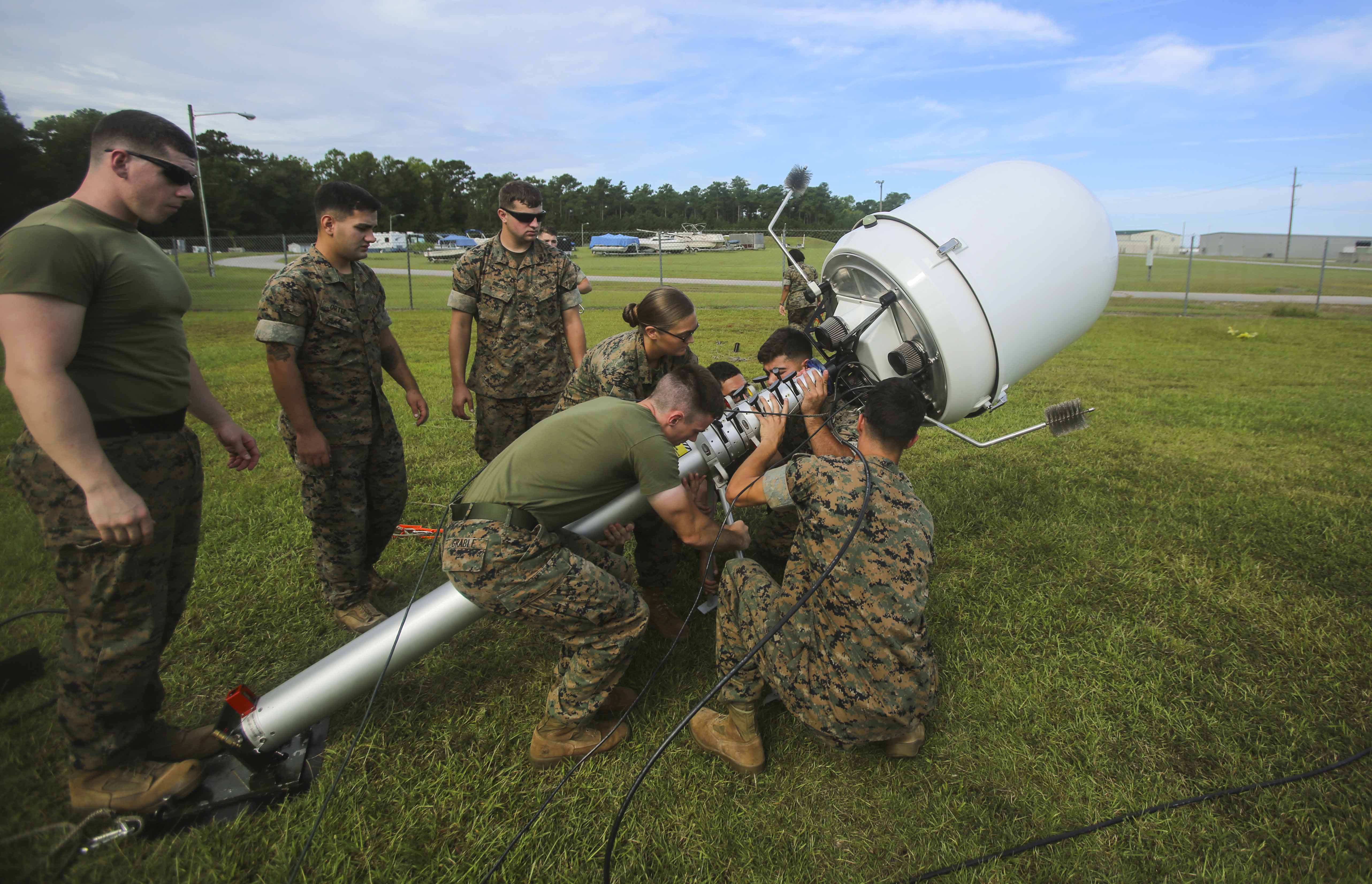 Marines take learning to new heights