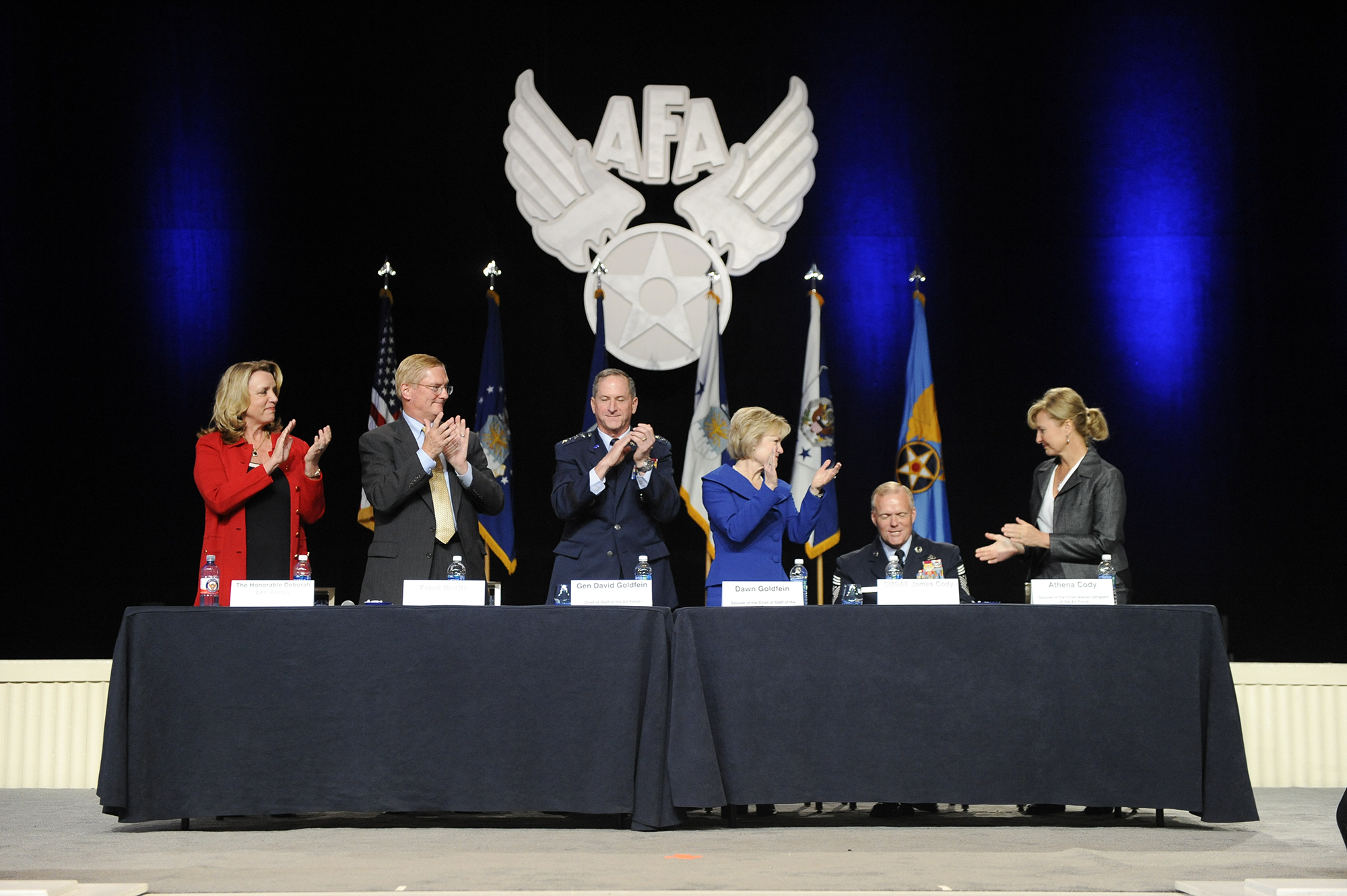 Air Force leaders, spouses focus on family readiness > Air University ...