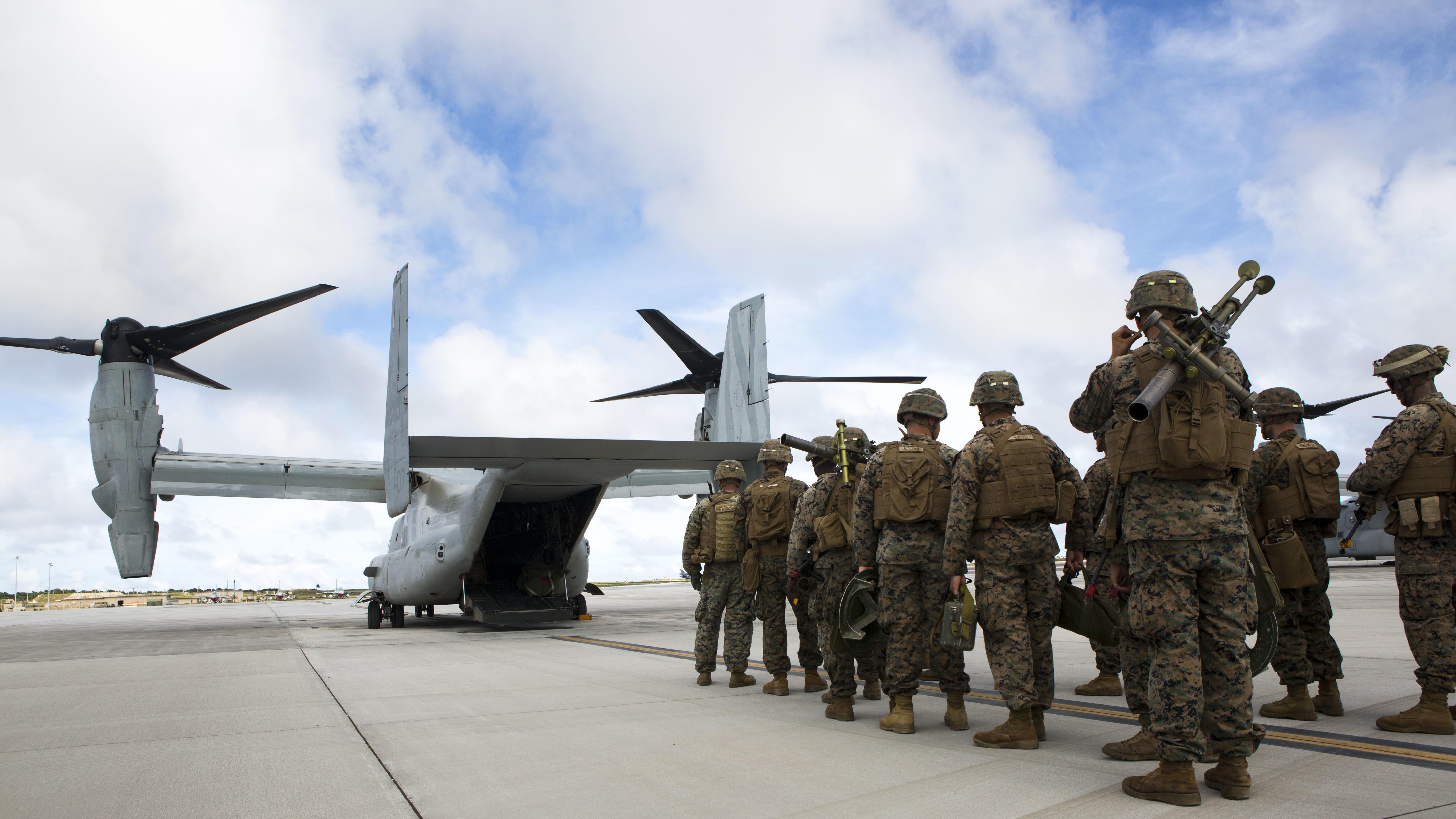 Valiant Shield 16: Marines seize airfield on Tinian