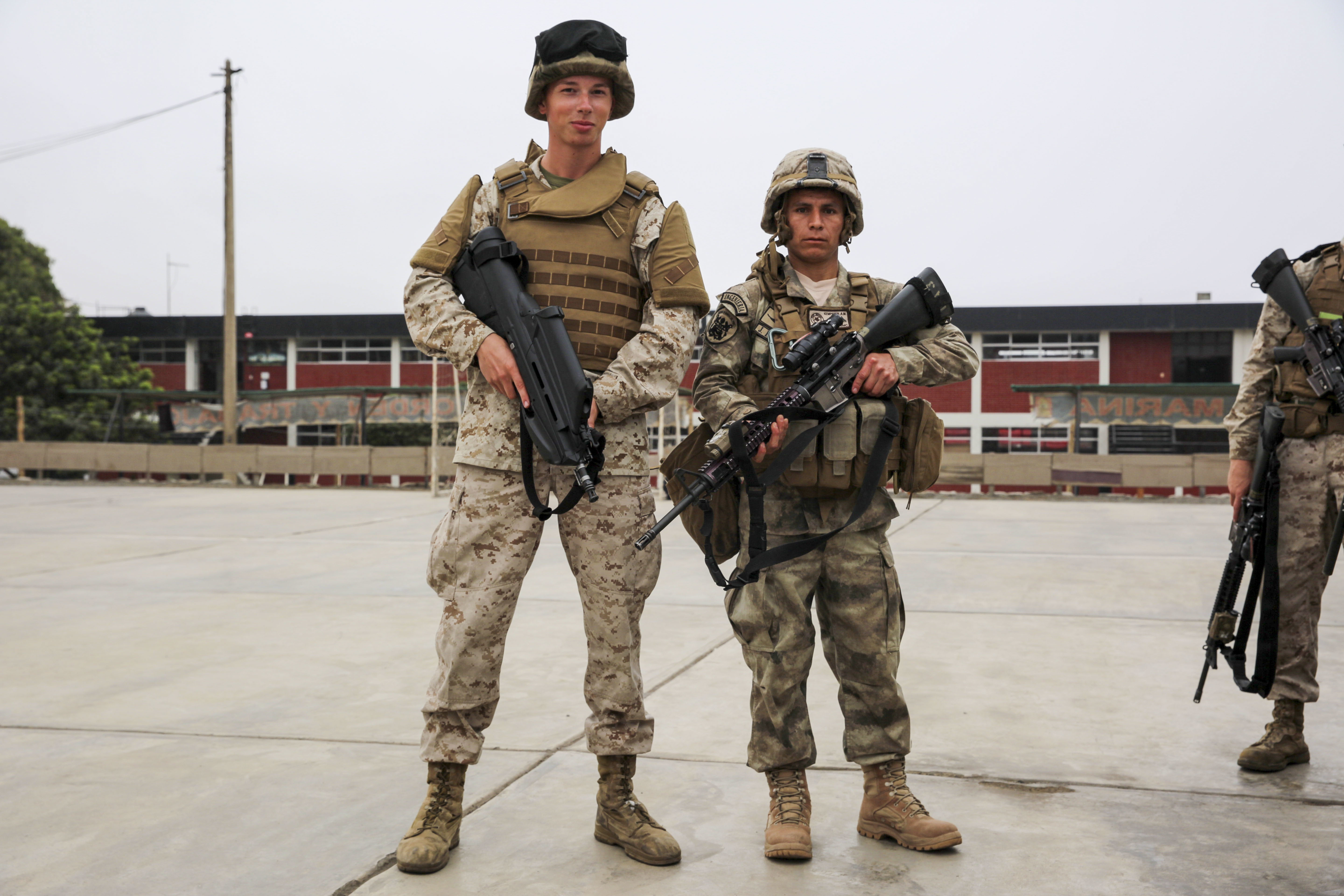 Marines enjoy Peruvian culture during bilateral training