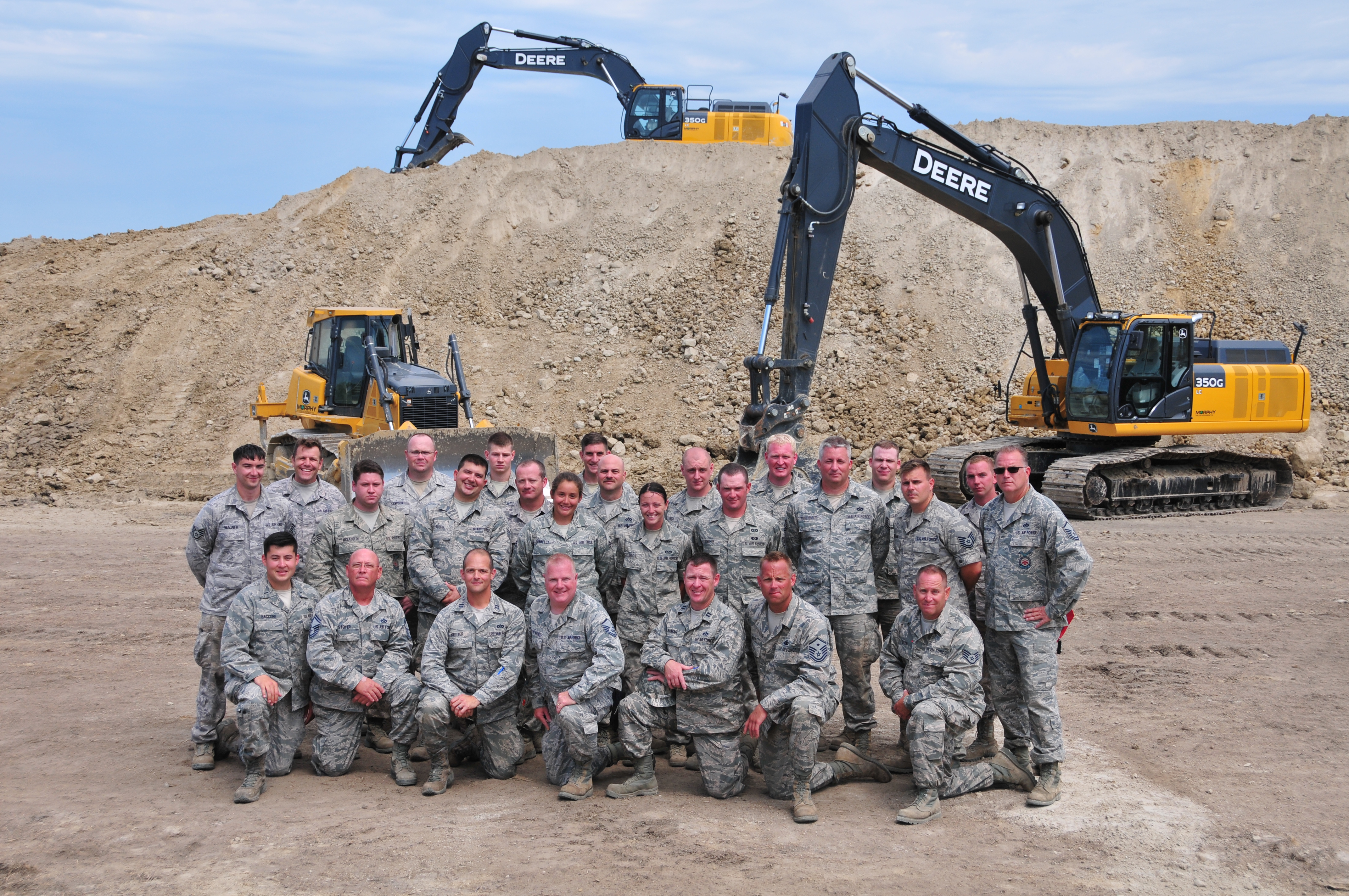 171st Partners with Lincoln Police Dept. to Build Training Facility