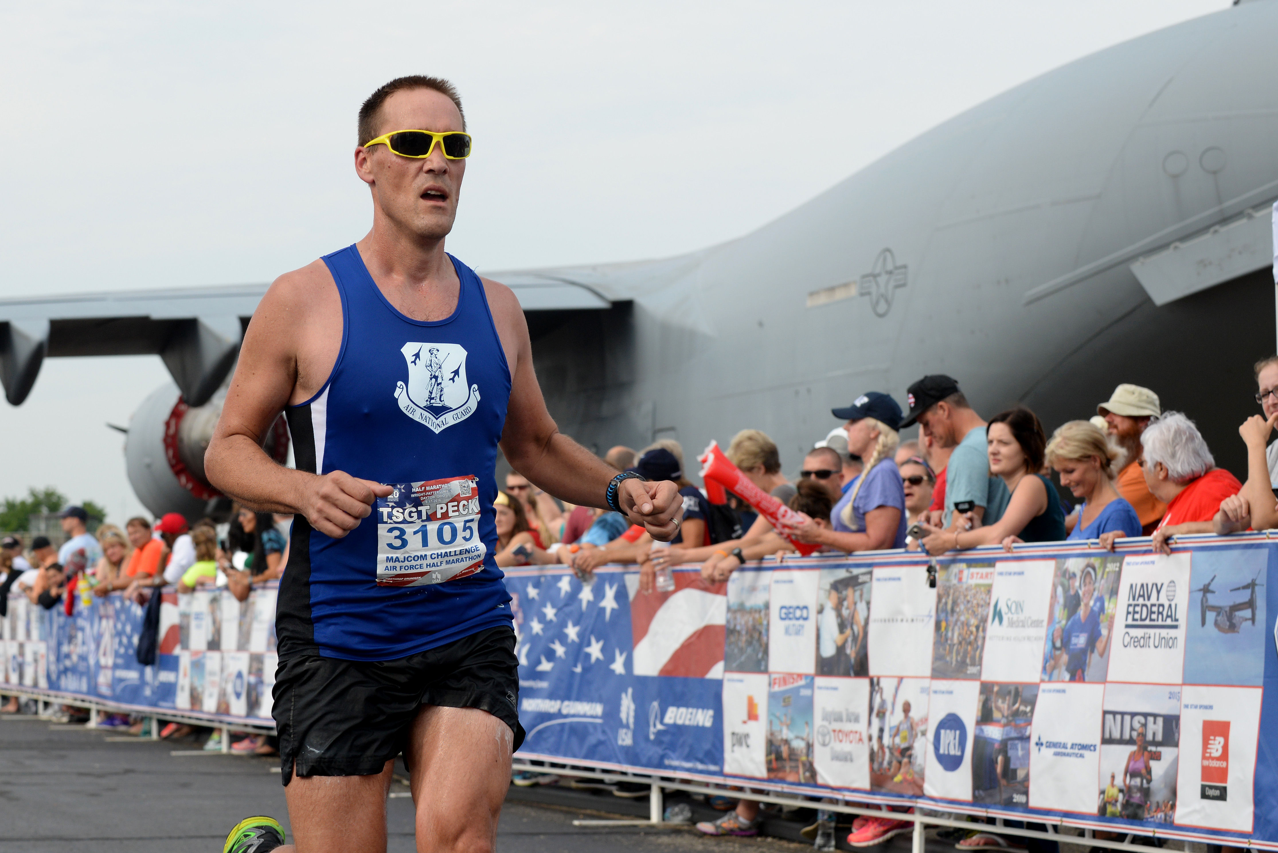 Air National Guard marathon team runs strong at Air Force Marathon ...