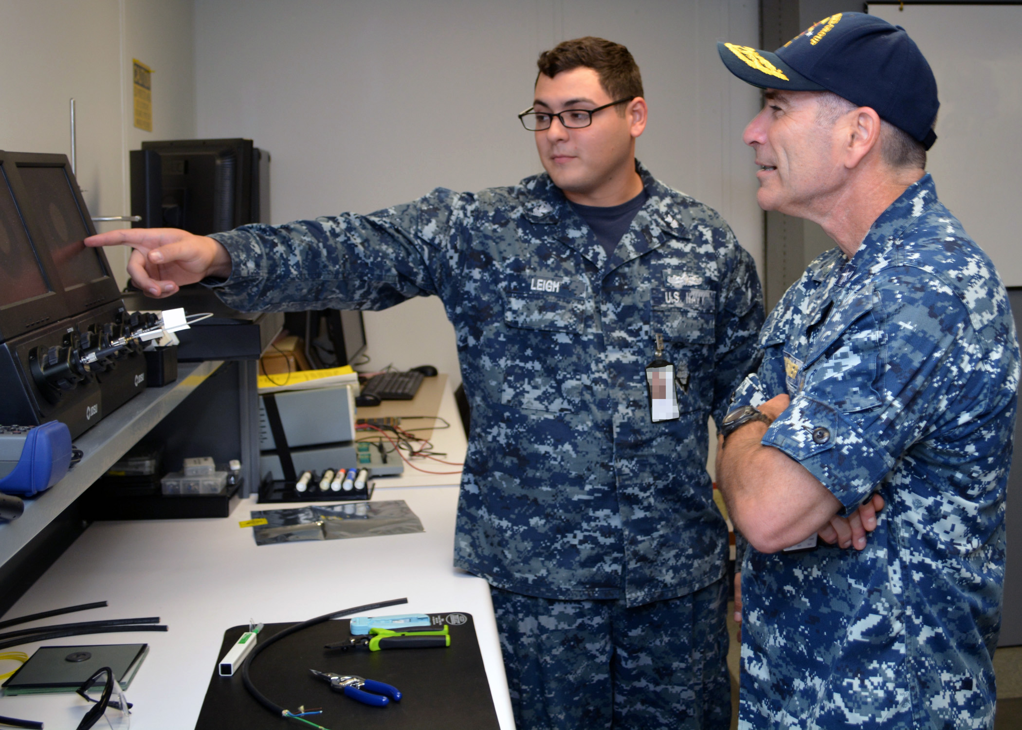 Rear Adm. Kitchener tours SERMC > Naval Sea Systems Command > News