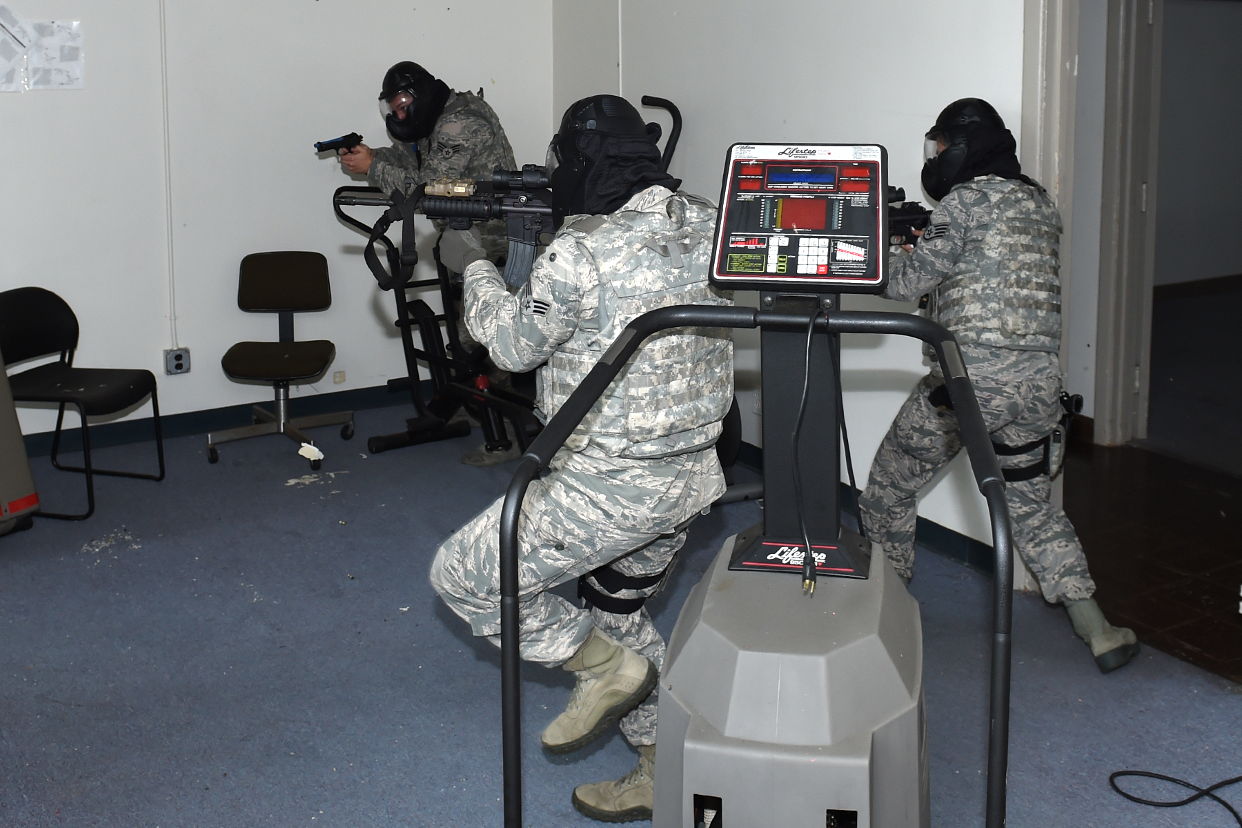 Active shooter exercise at Selfridge