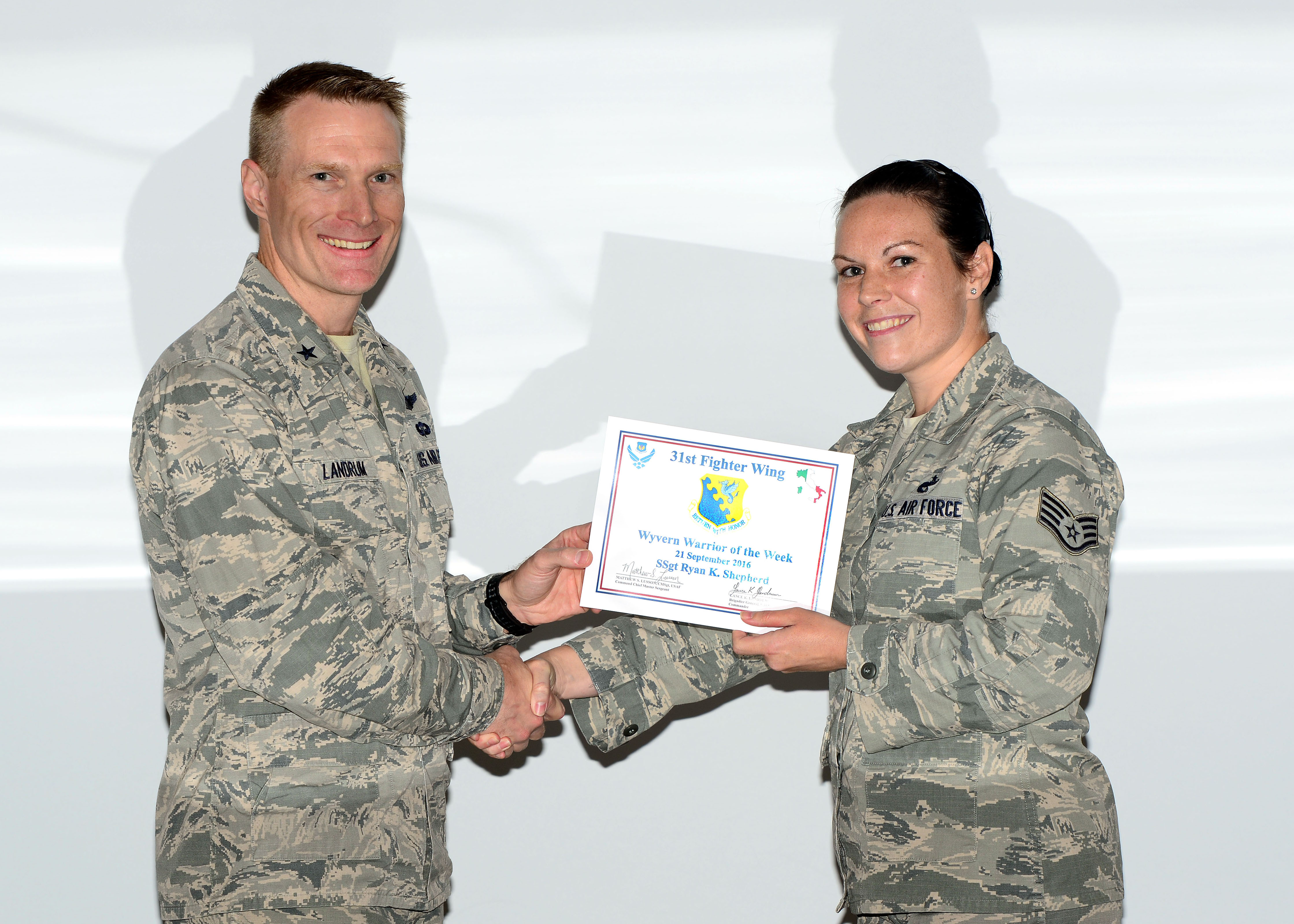 Staff Sgt. Ryan Shepherd