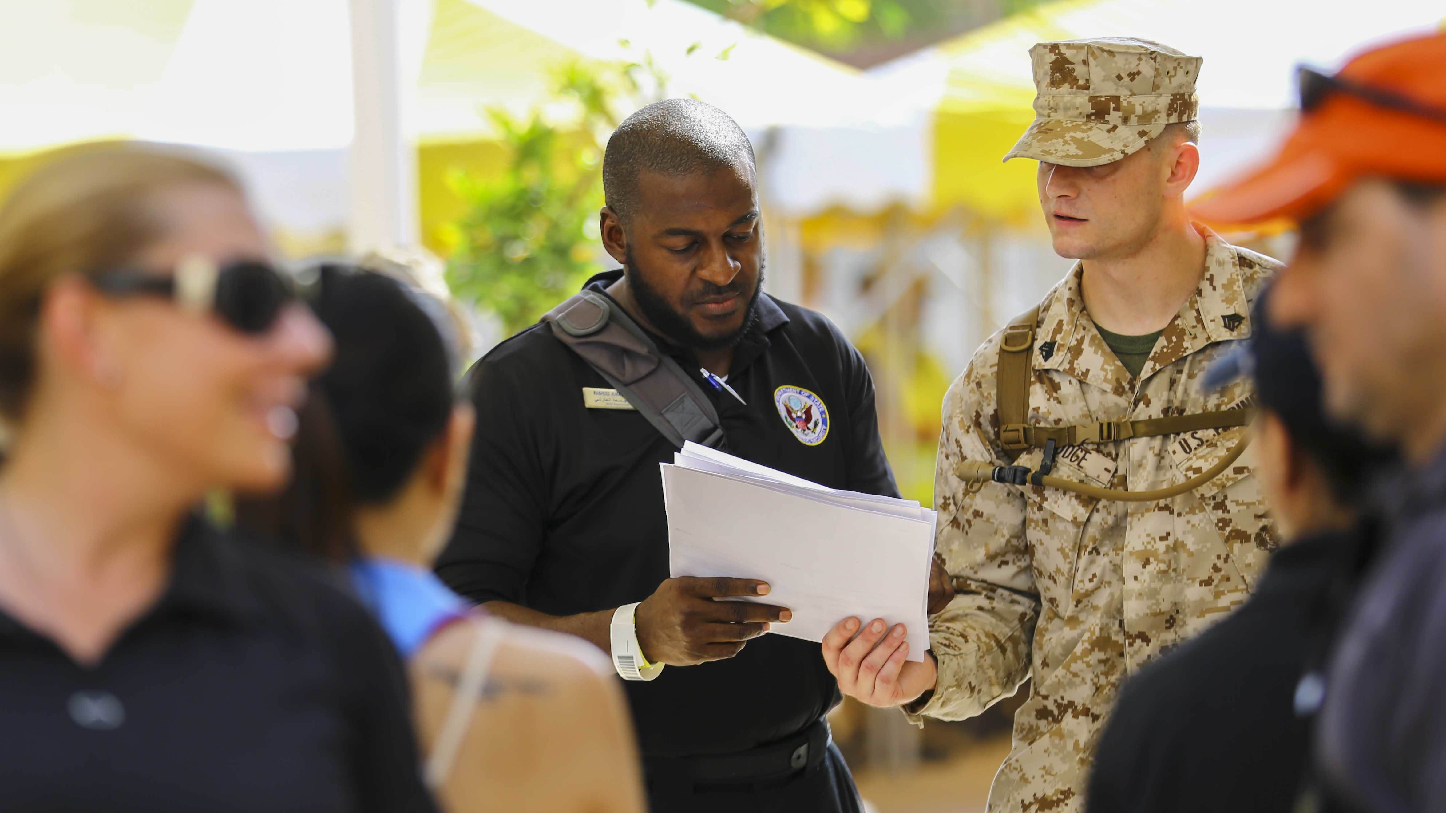 Non-Combatant Evacuation Exercise in Oman