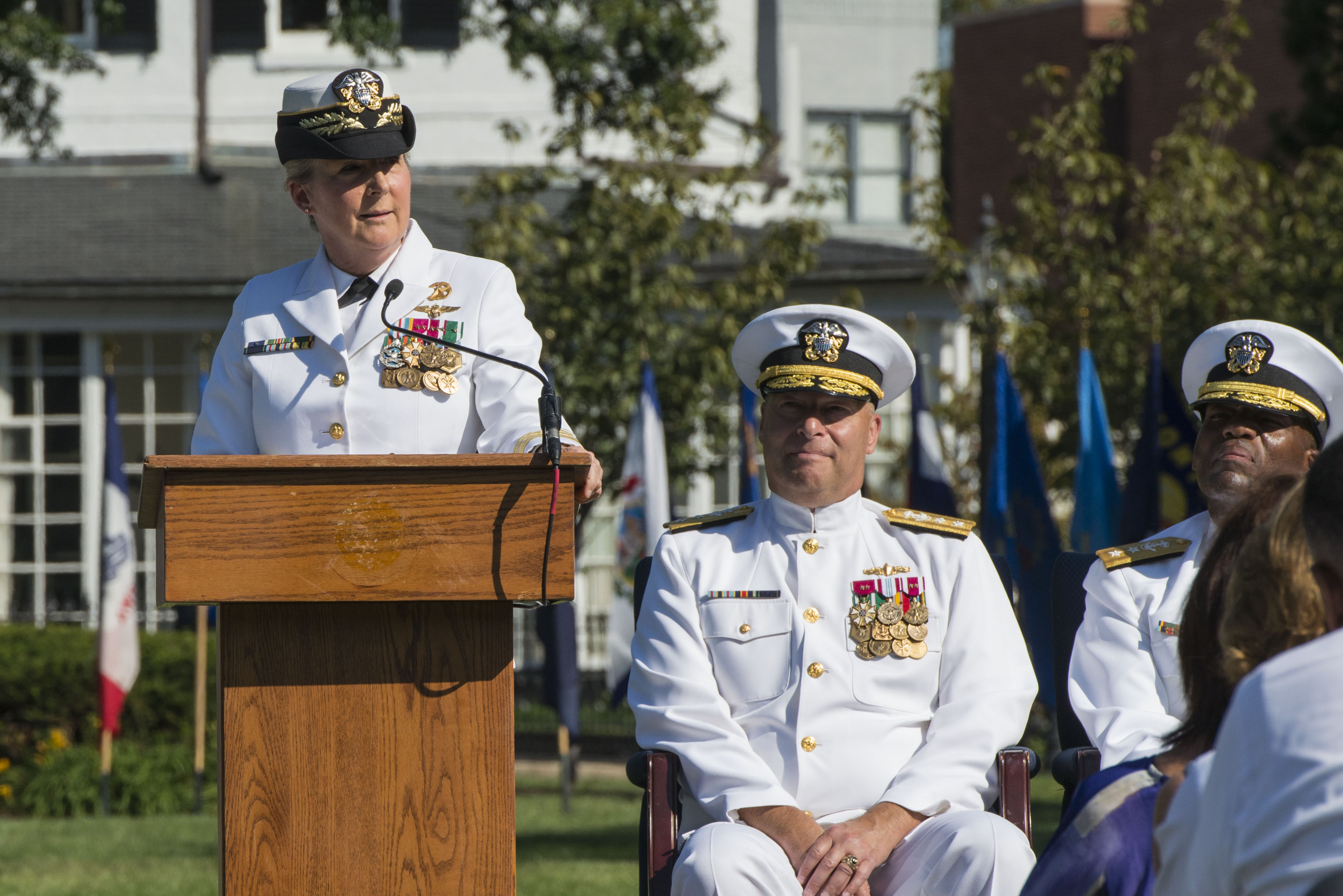Navy Holds 10-Star Retirement Ceremony at Washington Navy Yard > United ...