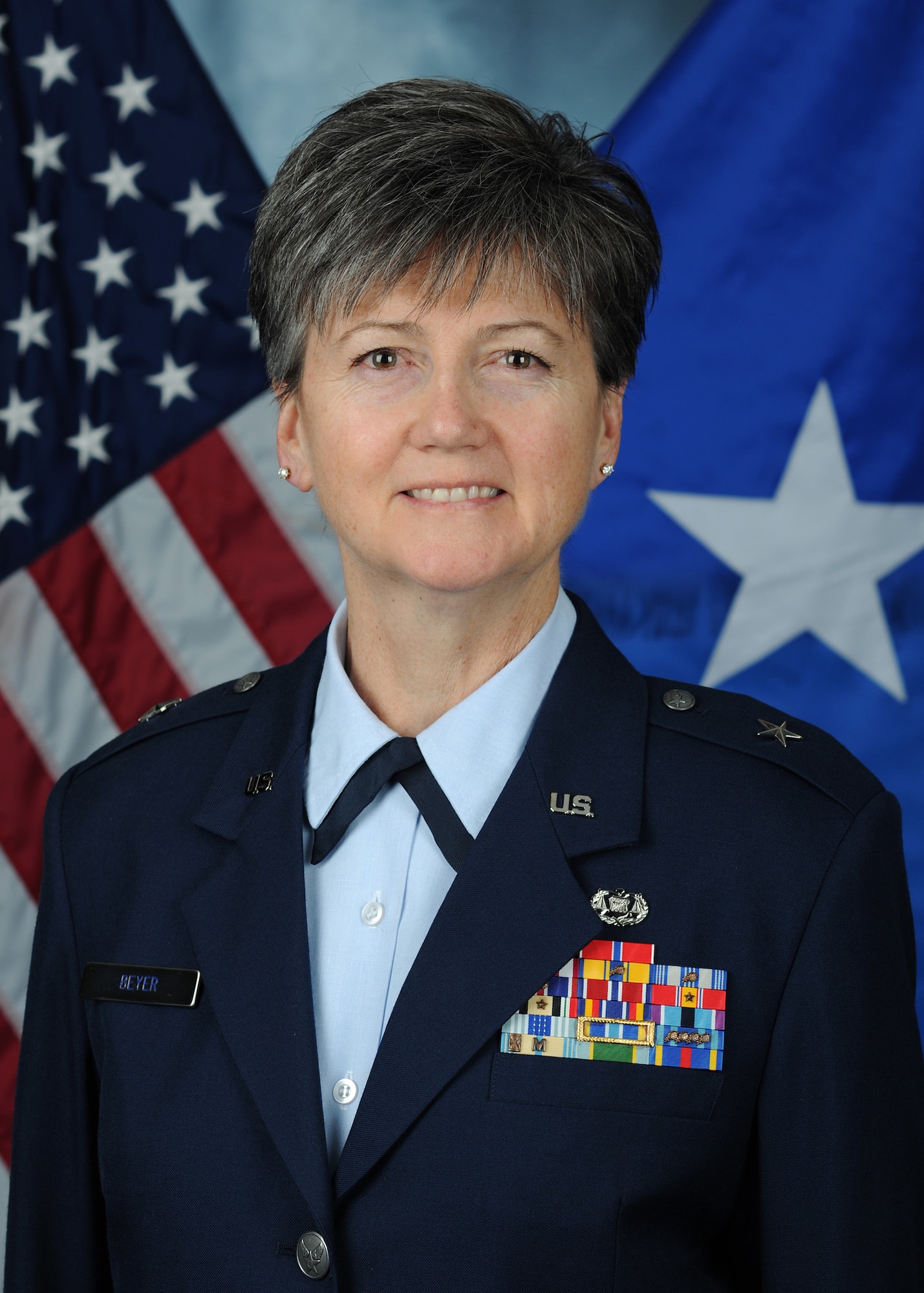 PATRICIA N. BEYER > Air Force > Biography Display