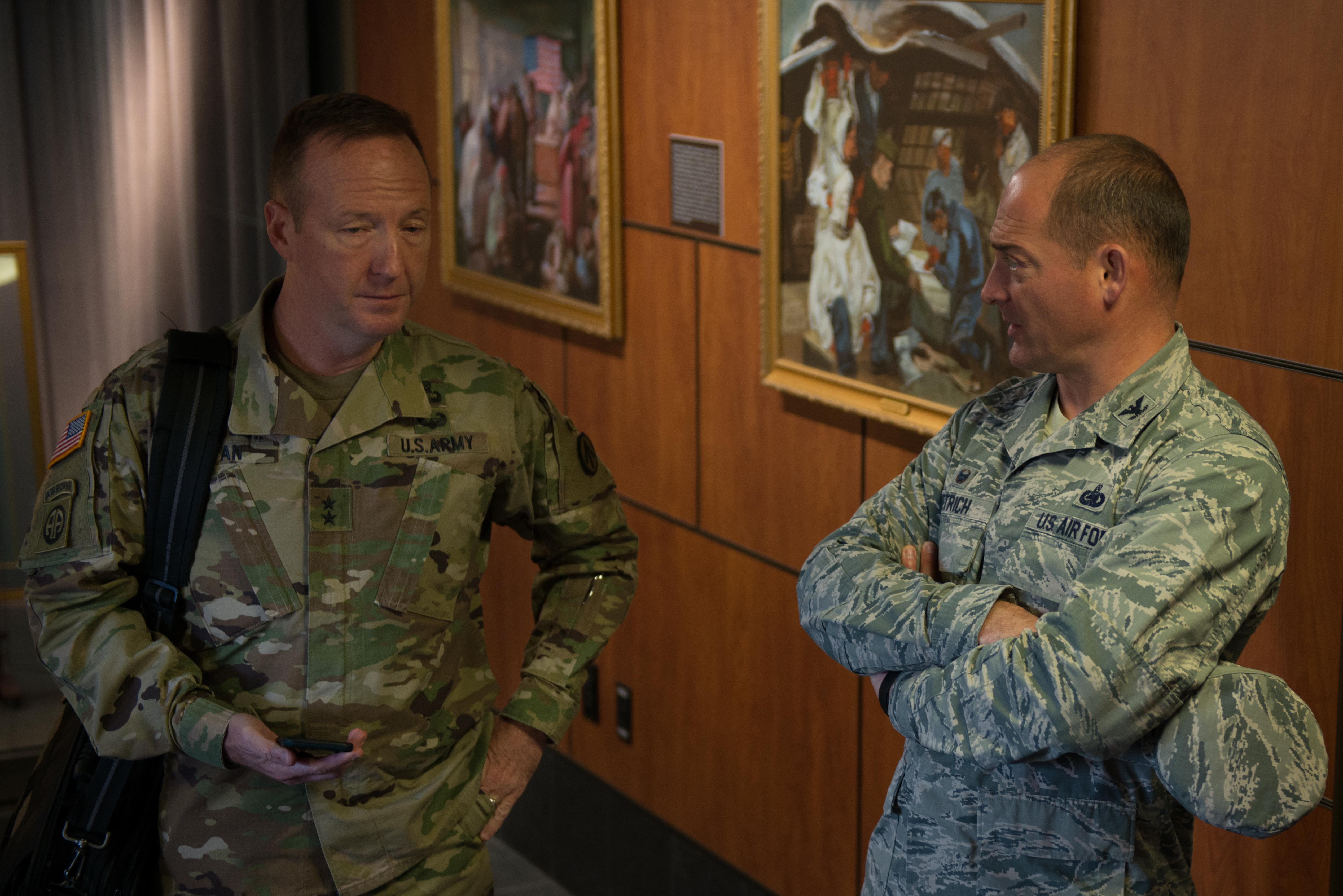 USTRANSCOM Commander visit