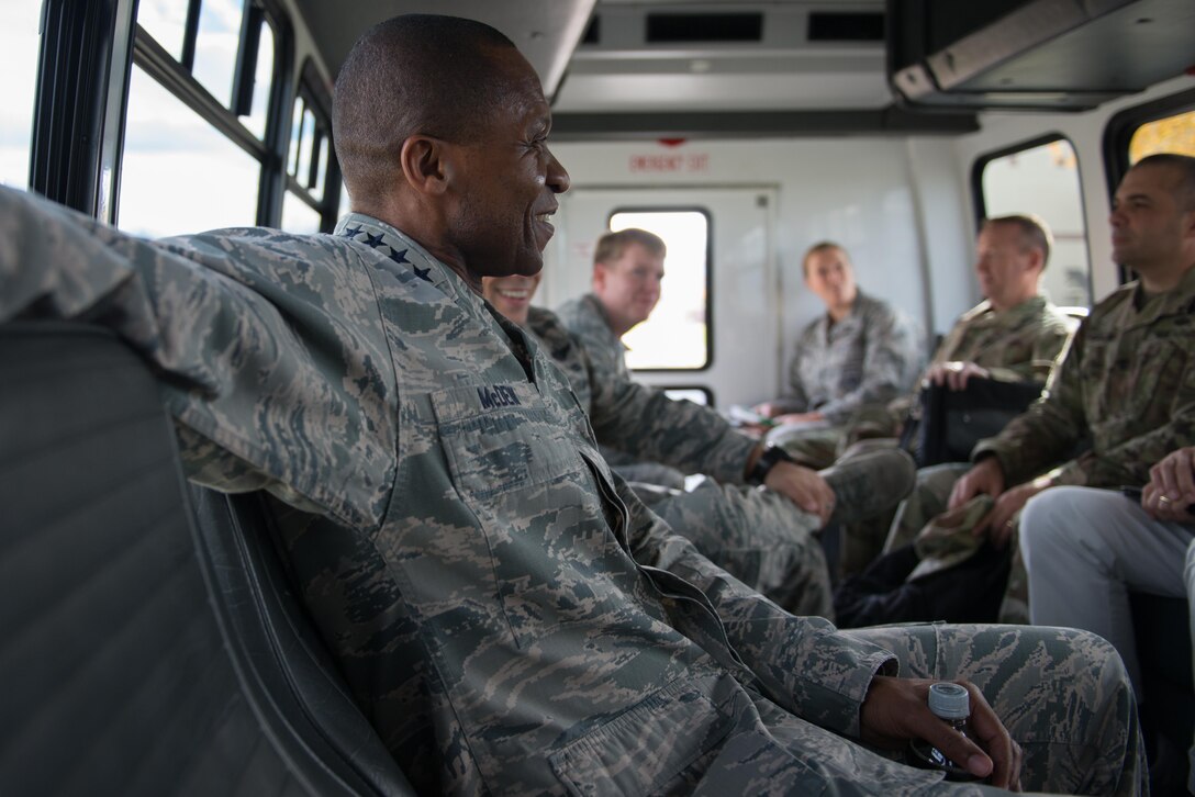 USTRANSCOM Commander visit