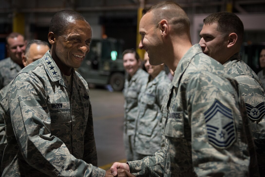 TRANSCOM Commander visit