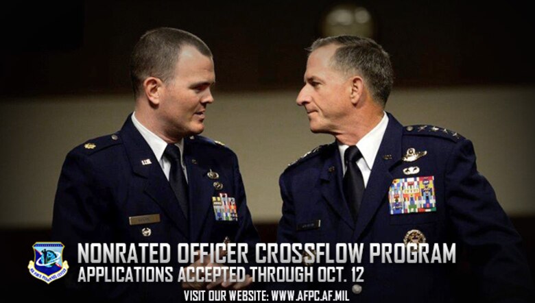 Competitive career opportunities exist via officer crossflow program ...