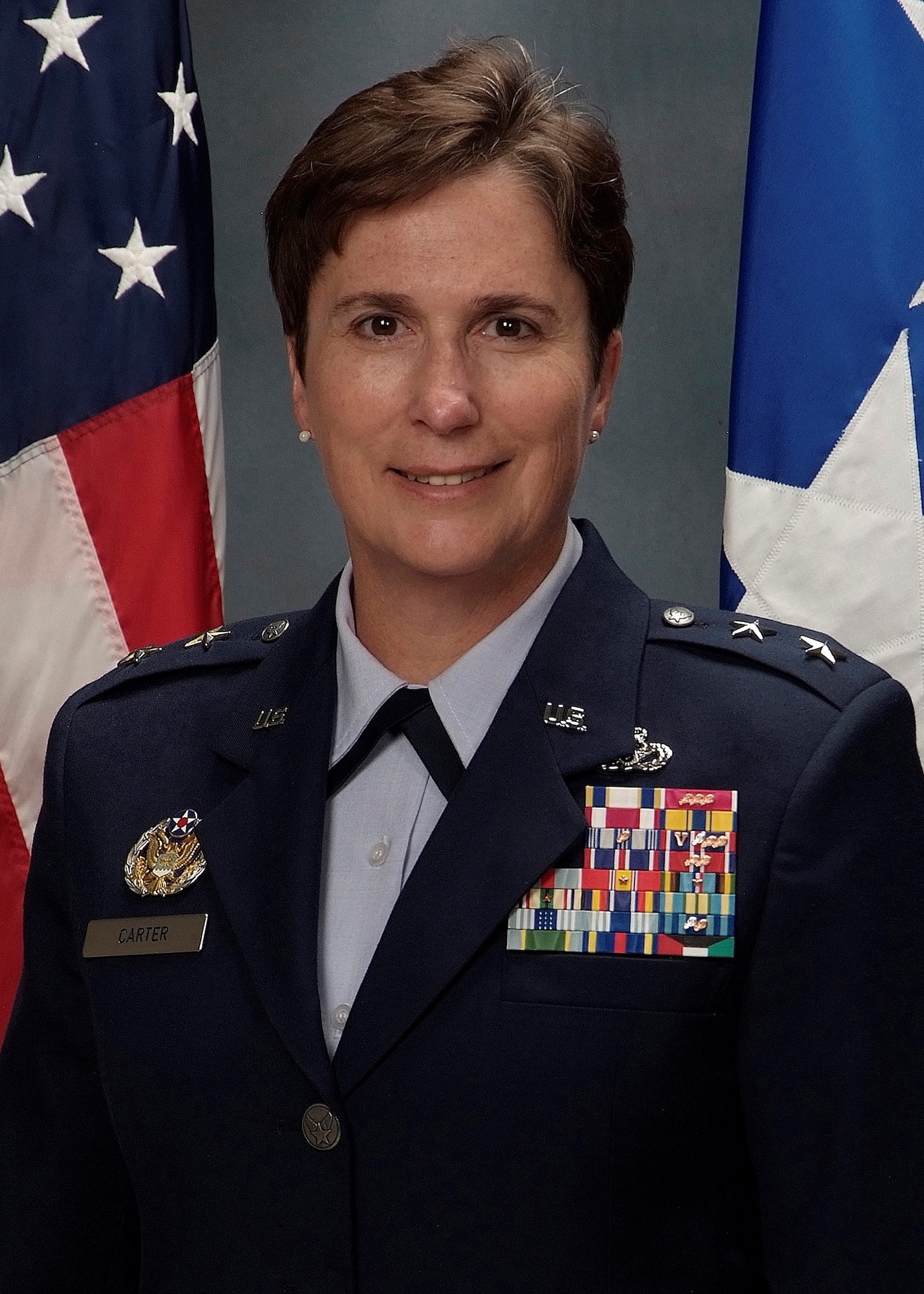 THERESA C. CARTER > Air Force > Biography Display