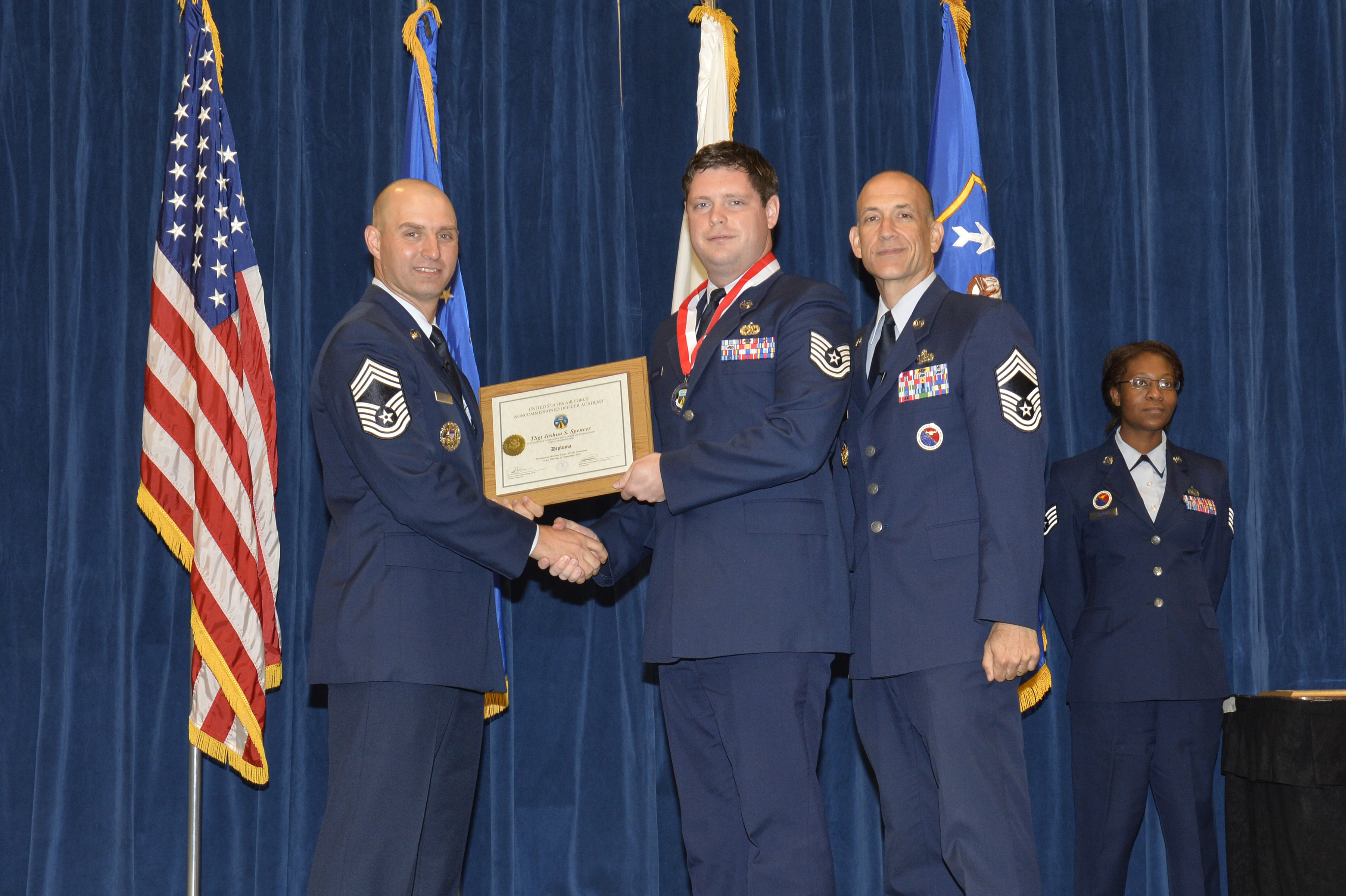 NCOA distinguished graduate