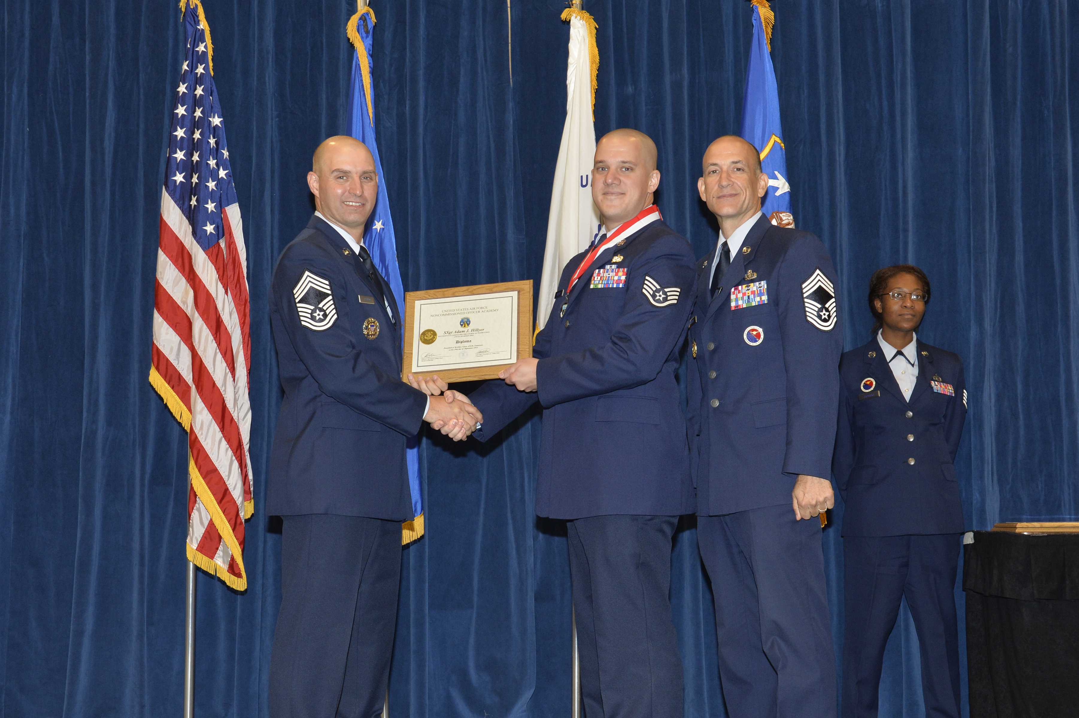 NCOA distinguished graduate