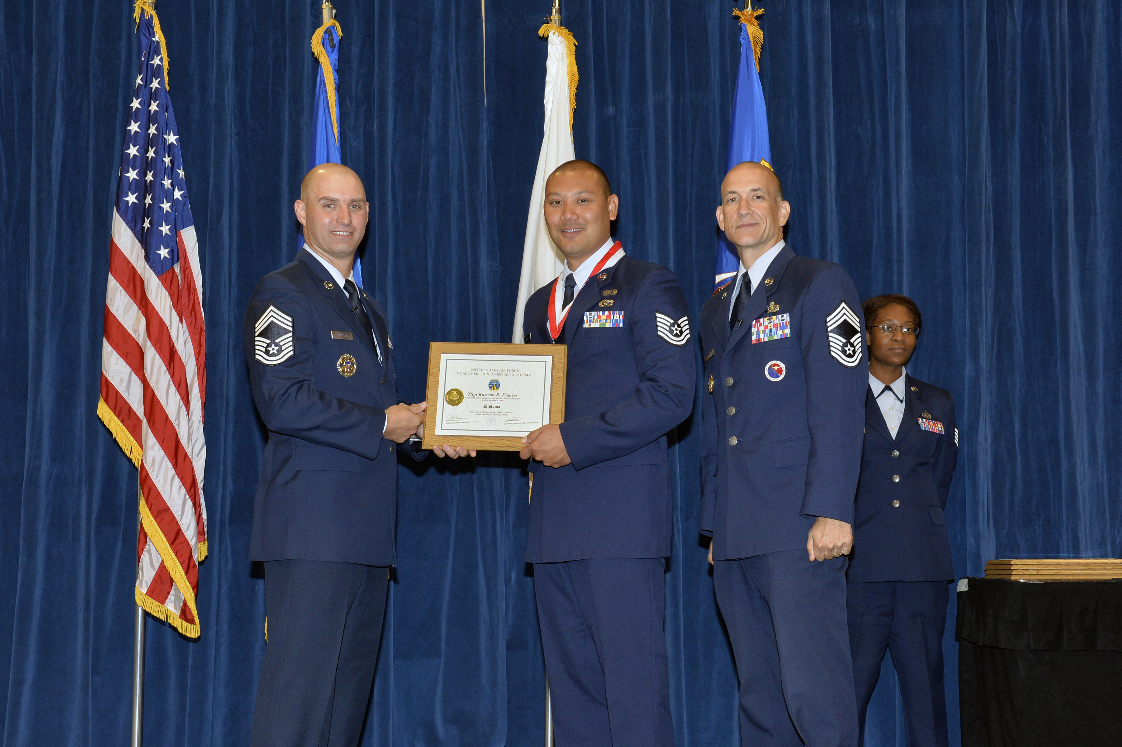 NCOA distinguished graduate